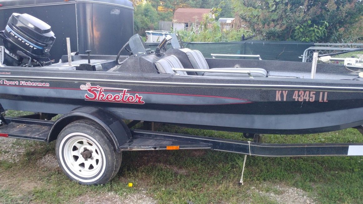 1985 skeeter bass boat for Sale in Mount Washington, KY - OfferUp