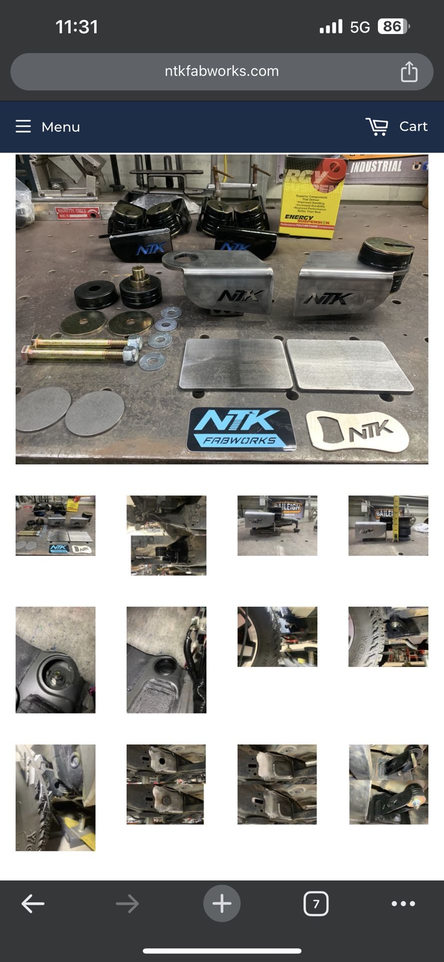 NTK Fab BMR Kit 4Runner/GX470 for Sale in Beaverton, OR - OfferUp