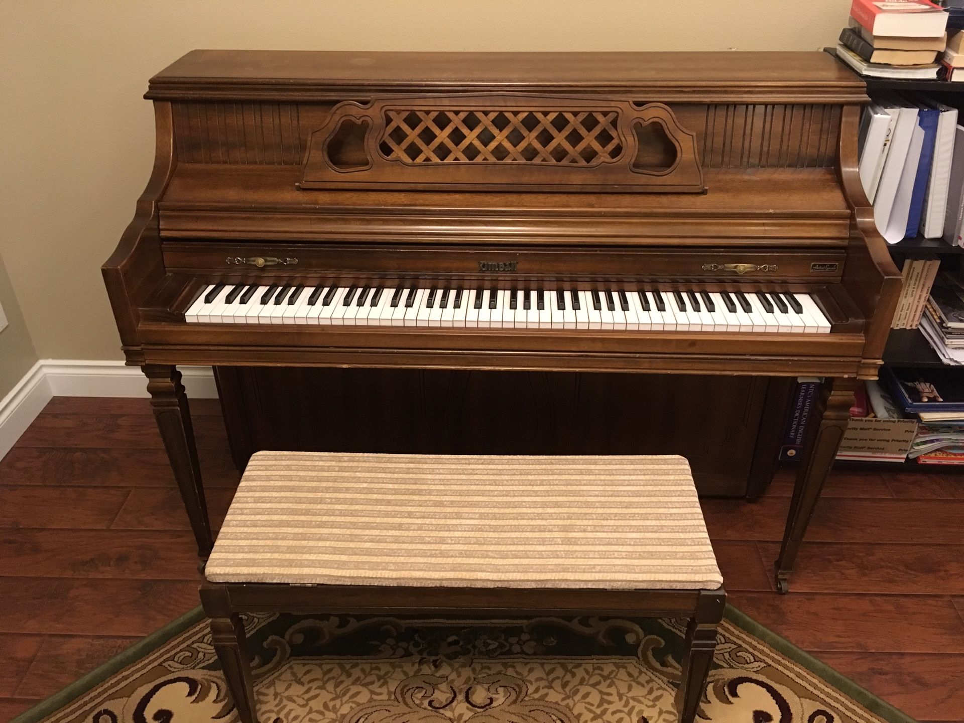 Kimball artist console piano for Sale in Wasilla, AK - OfferUp