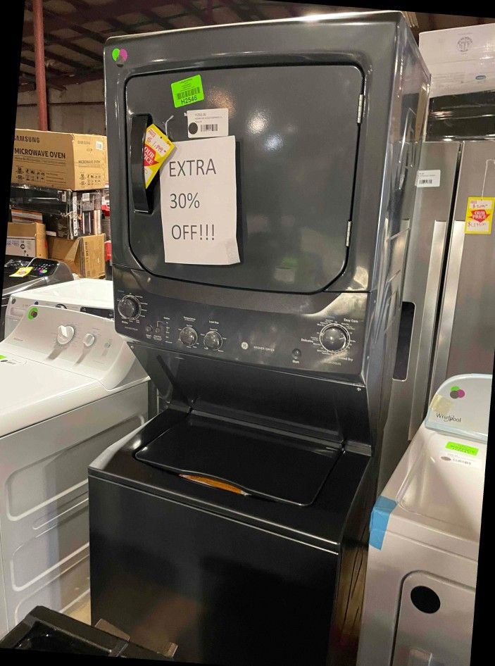 GE Spacemaker Diamond Gray Laundry Center Washer and Dryer UI2 for Sale ...