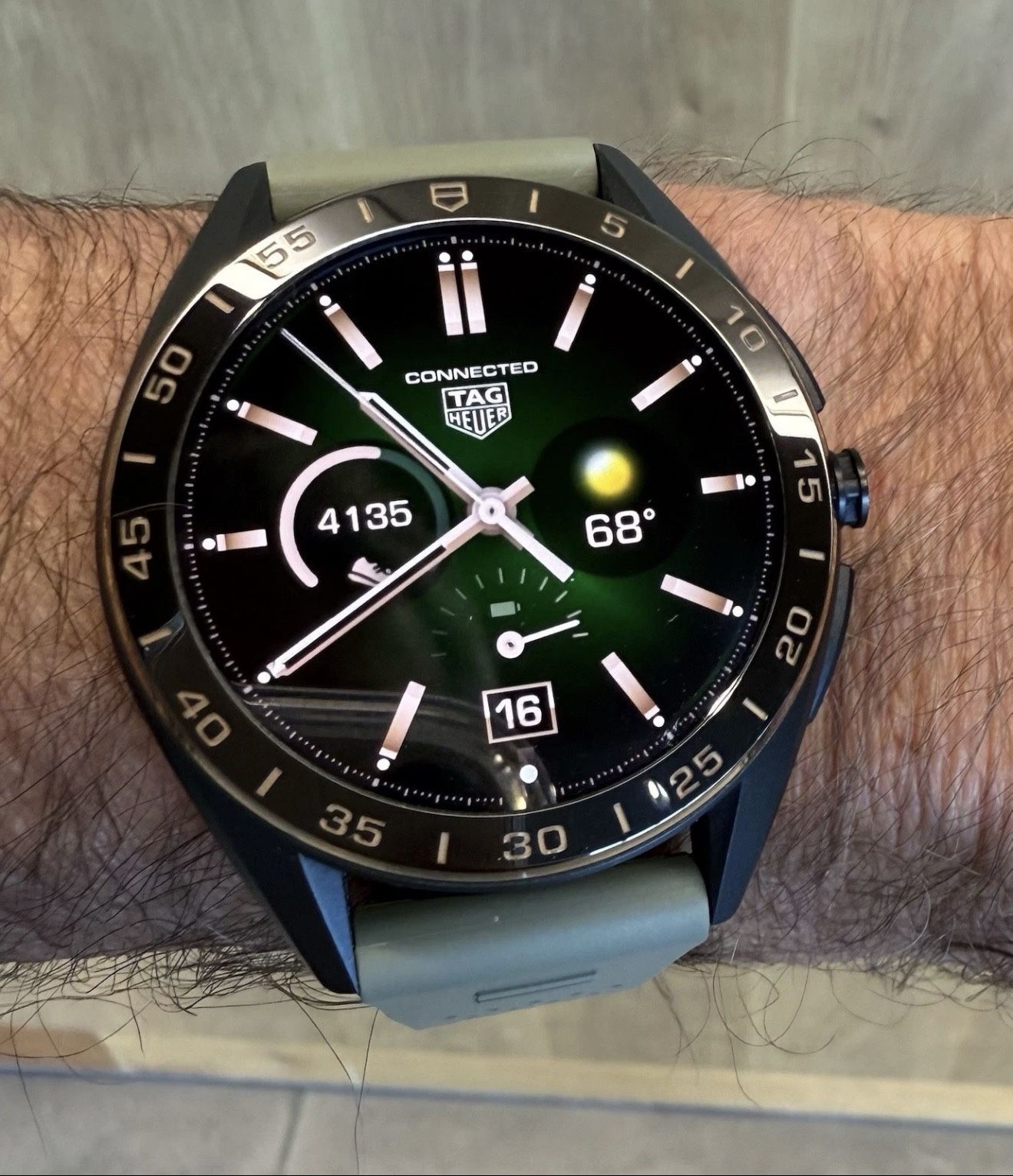 Tag Heuer Connected E4 Black Titanium Xtra Leather Band for Sale in ...