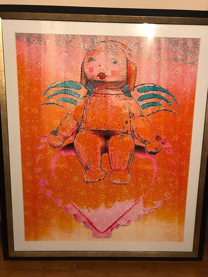 Zhee Singer Studios ‘Angel Heart’ Giclee Framed Matted Print Art for ...