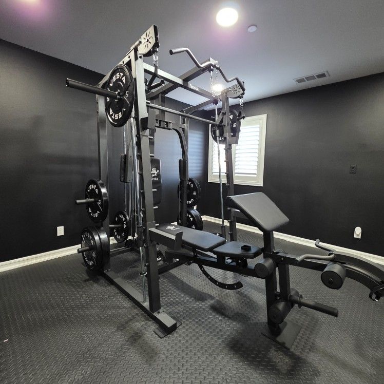 Smith Machine 2001 | Multi-Use Adj Bench | Gym Equipment | Fitness ...