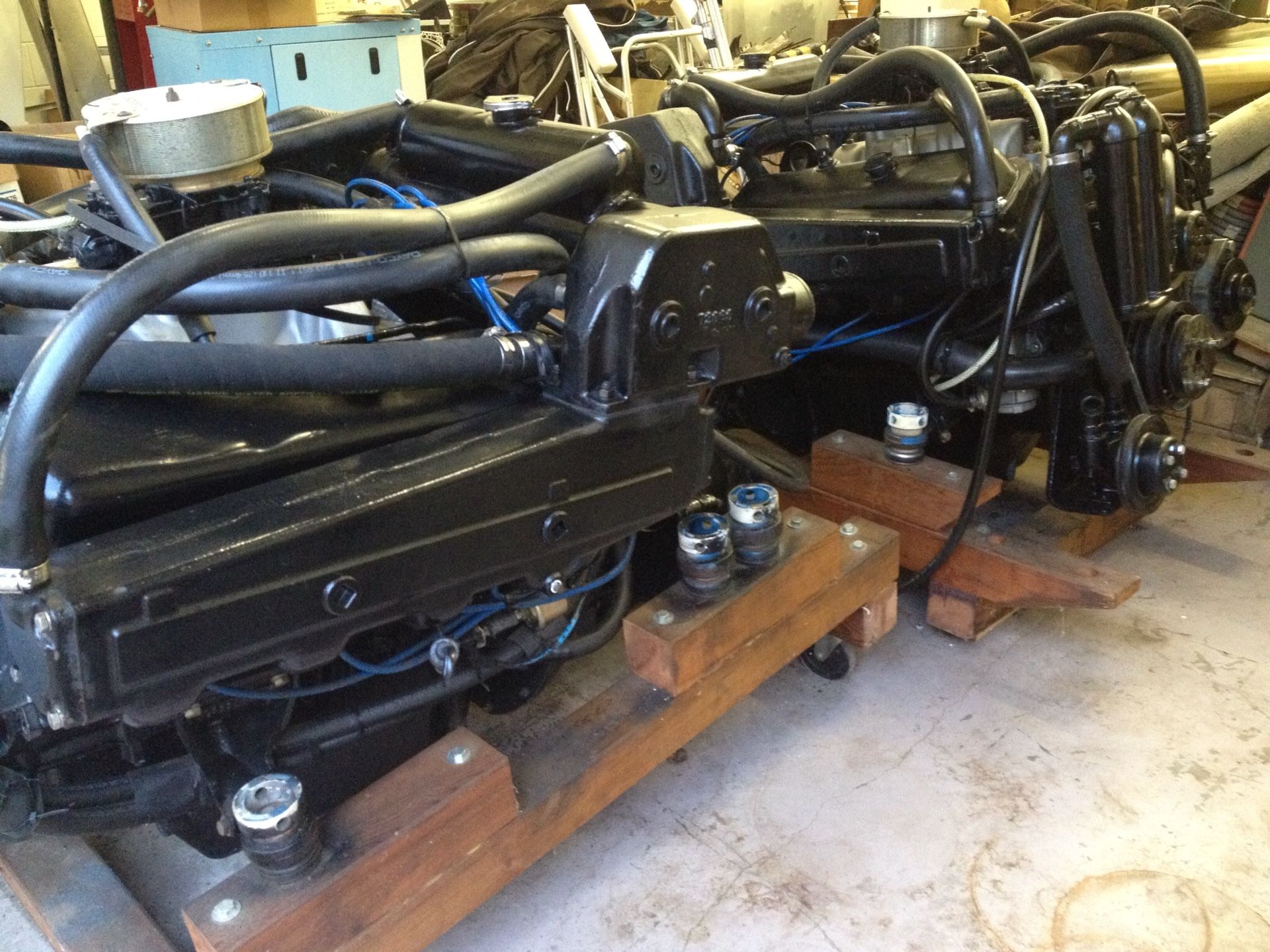 (2) Completely Rebuilt and Balanced 454 Marine Engines for Sale in ...