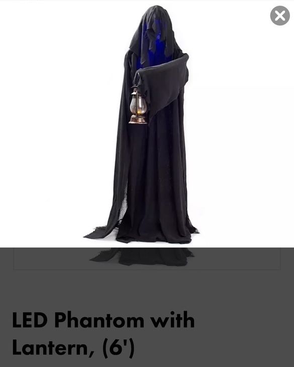 Led Phantom With Lantern Halloween Decor From Big Lots for Sale in Alta ...