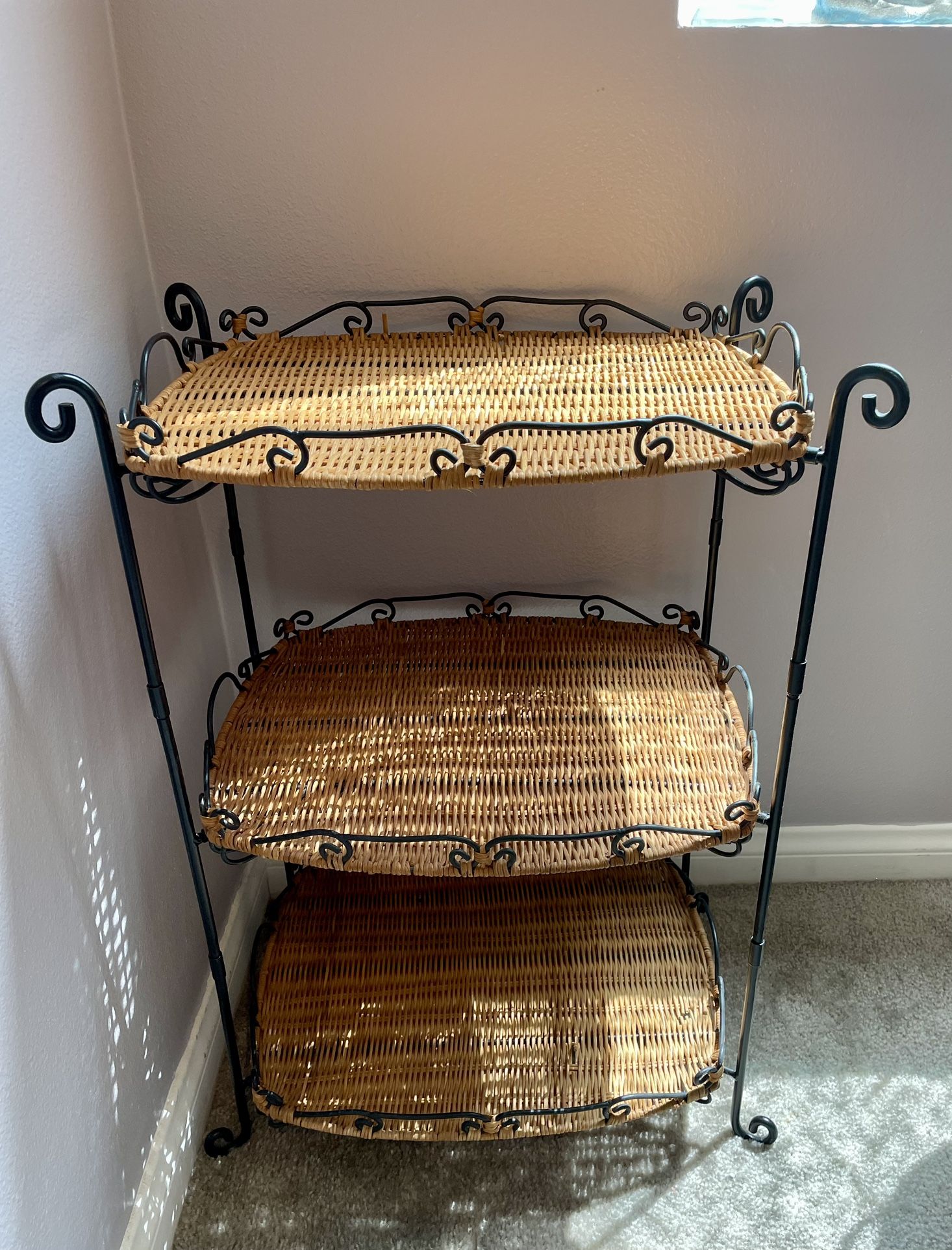 PRINCESS HOUSE CASUAL HOME THREE TIER FOLDABLE TABLE & TRAYS #RARE ...