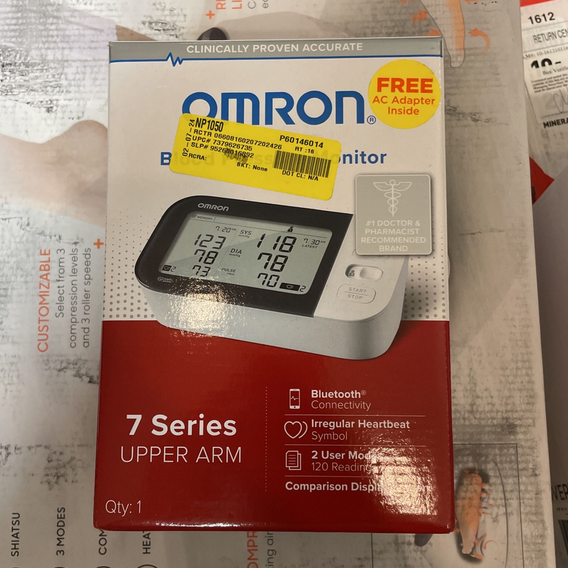 Omron Blood Pressure Monitor for Sale in Alta Loma, CA - OfferUp