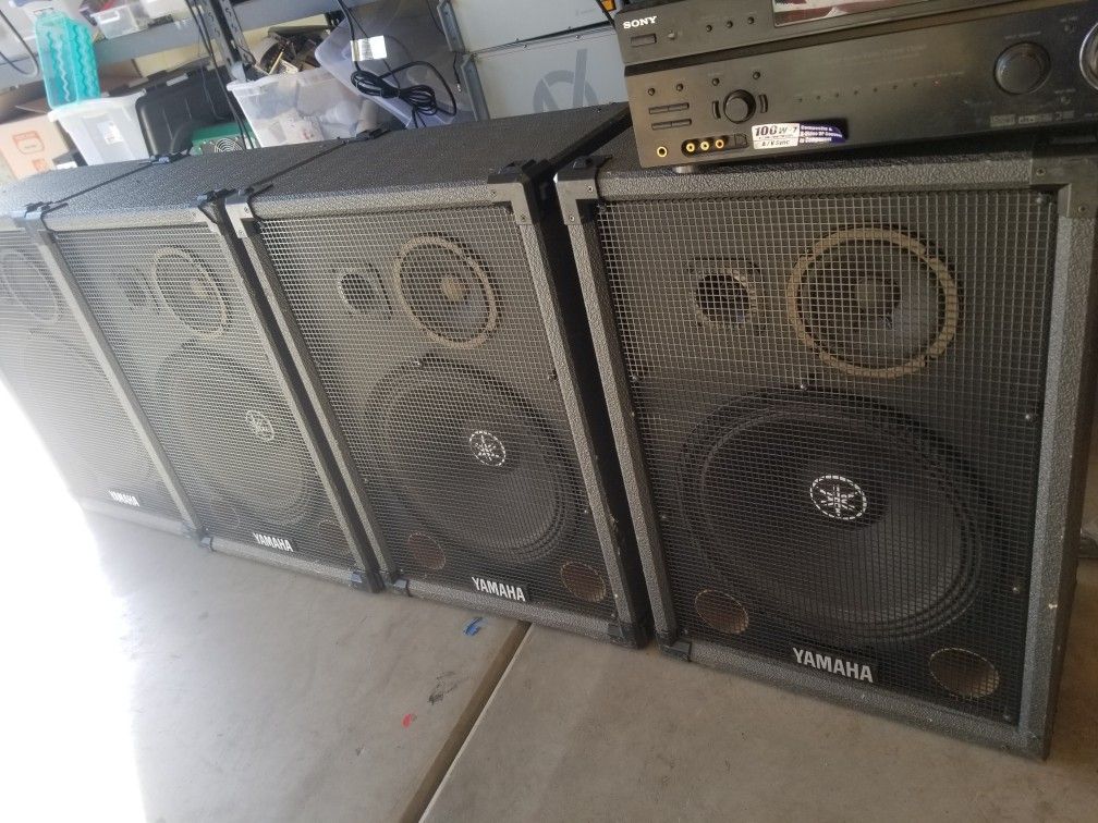 Yamaha S115MT DJ or Club Speakers for Sale in Mesa, AZ - OfferUp