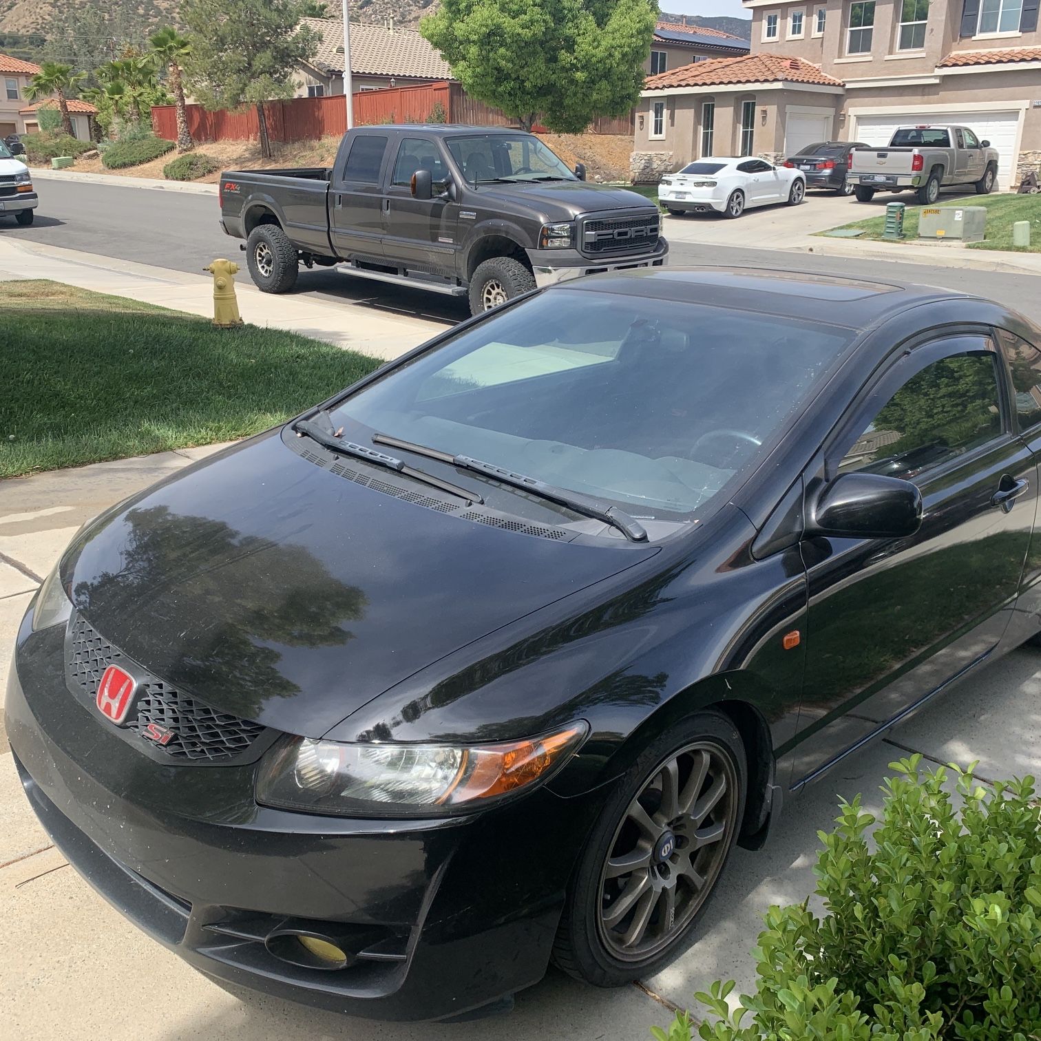 Blue Fg2 Civic Si Wheels