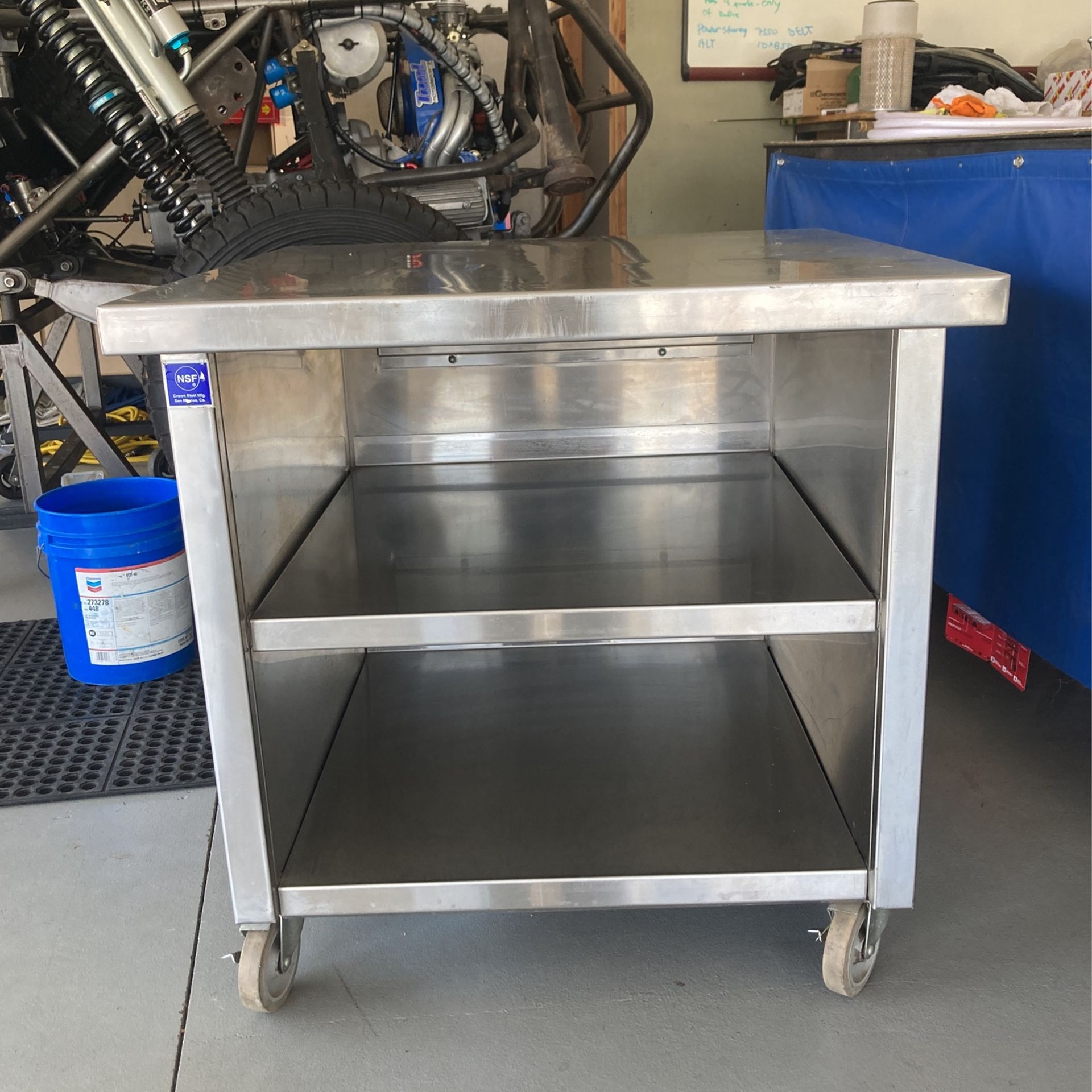 Stainless steel food grade table cart for Sale in Bonita, CA - OfferUp