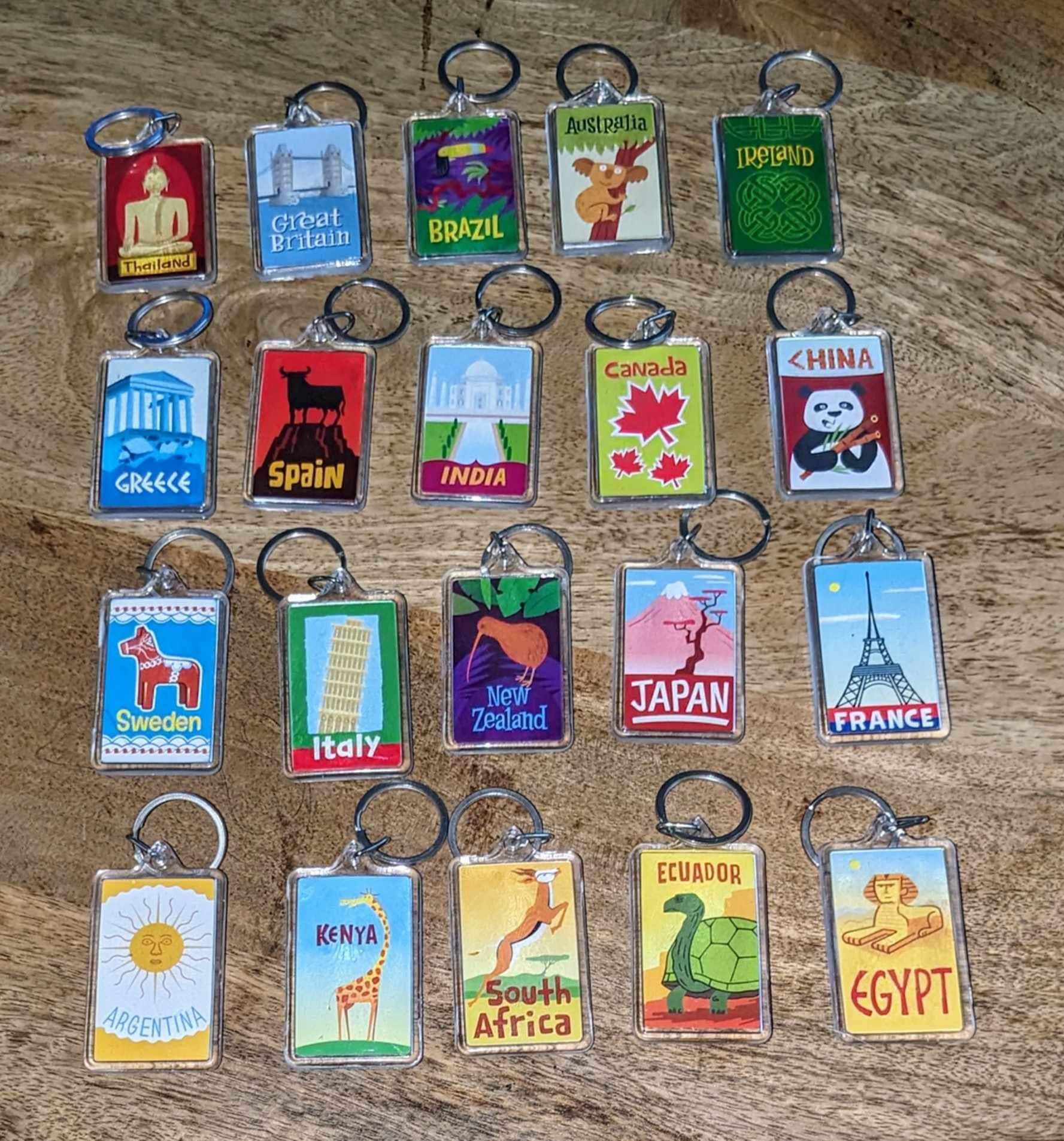 Vintage Highlights Top Secret Adventures Keychains Set Of 20 for Sale ...