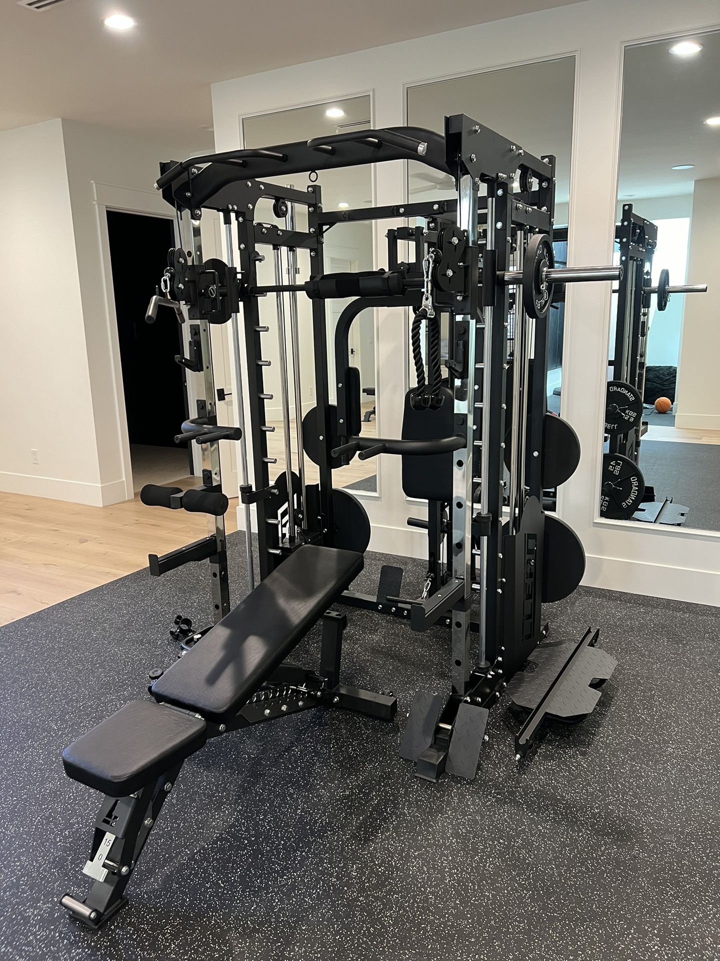 NEW - LLERO M5 Smith Machine 300# CAST IRON Weight Stacks FREE DELIVERY ...