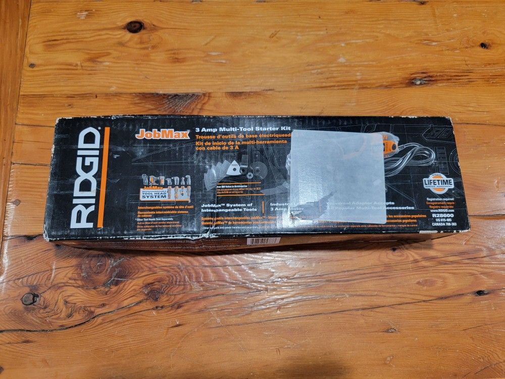 RIDGID 3AMP JobMax Multi-Tool - Corded - R28600 for Sale in ...