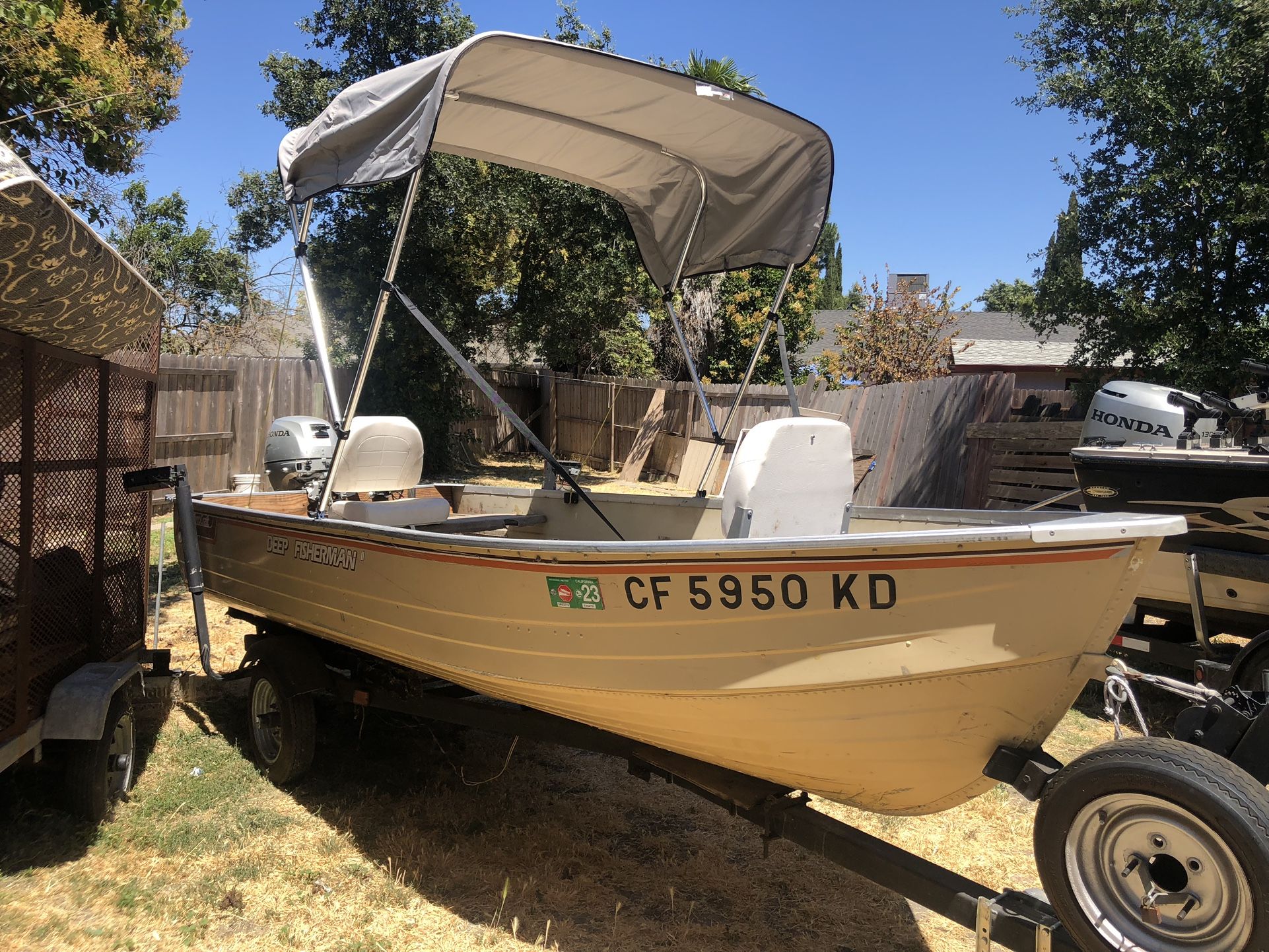 1987 Mirrocraft Deep Fisherman for Sale in Stockton, CA - OfferUp