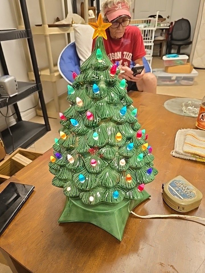 Ceramic Christmas Tree Mold Restoring A Vintage Holland Mold Ceramic