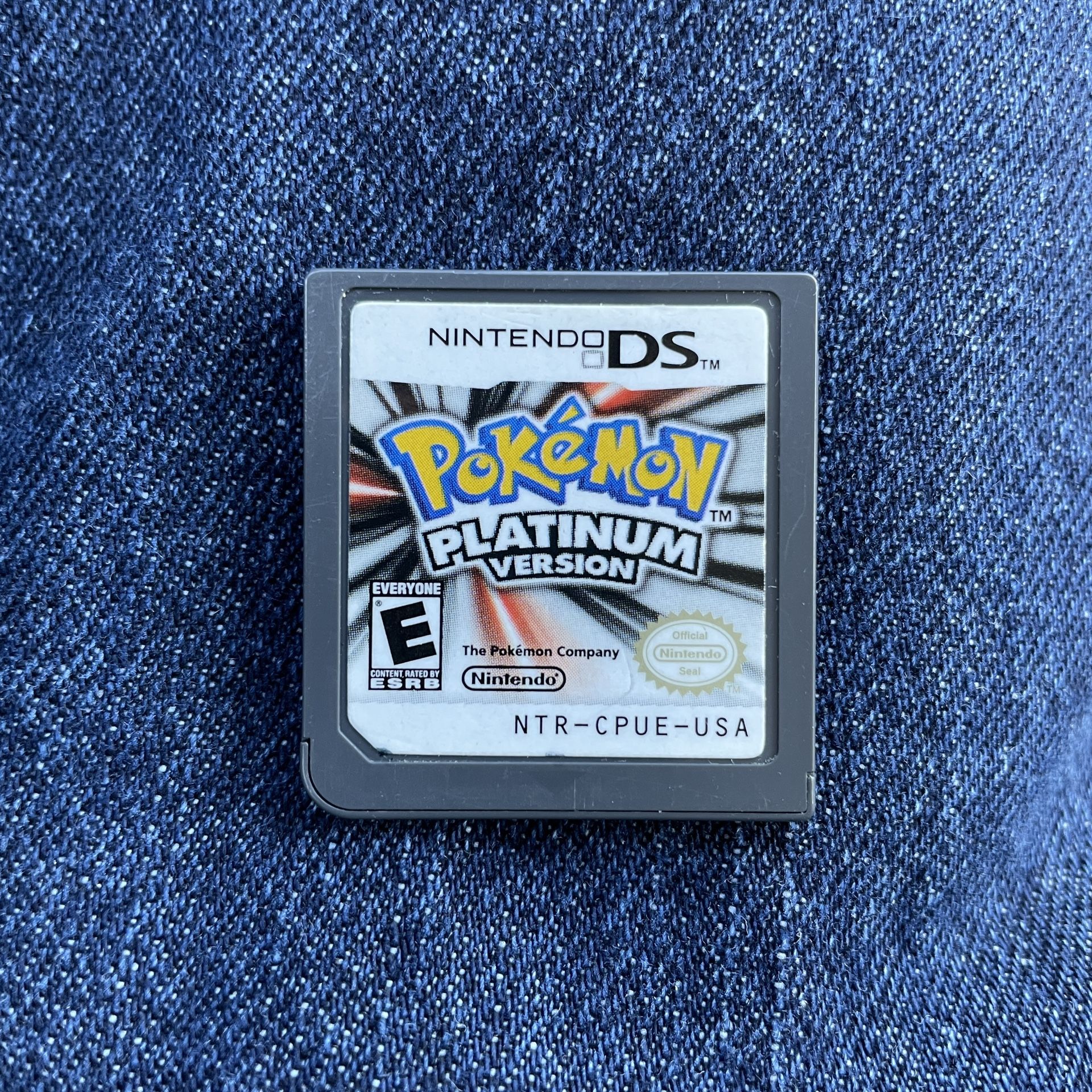 Pokemon Platinum Cartridge