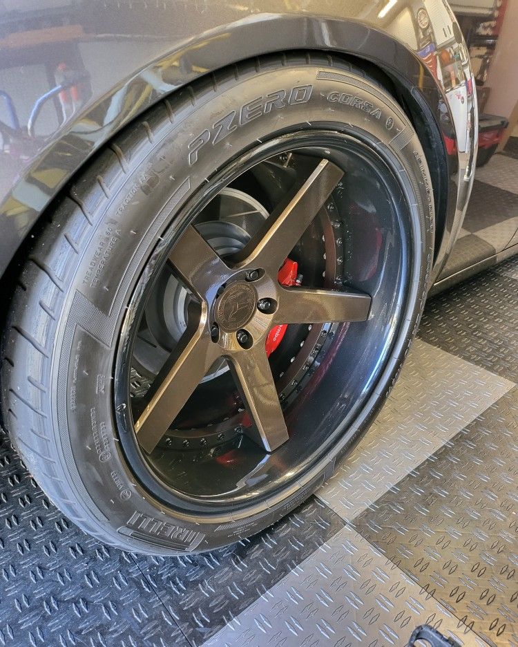 Pirelli PZero Corsa System 345/30/20 Two Used Tires. Hellcat. Tires ...