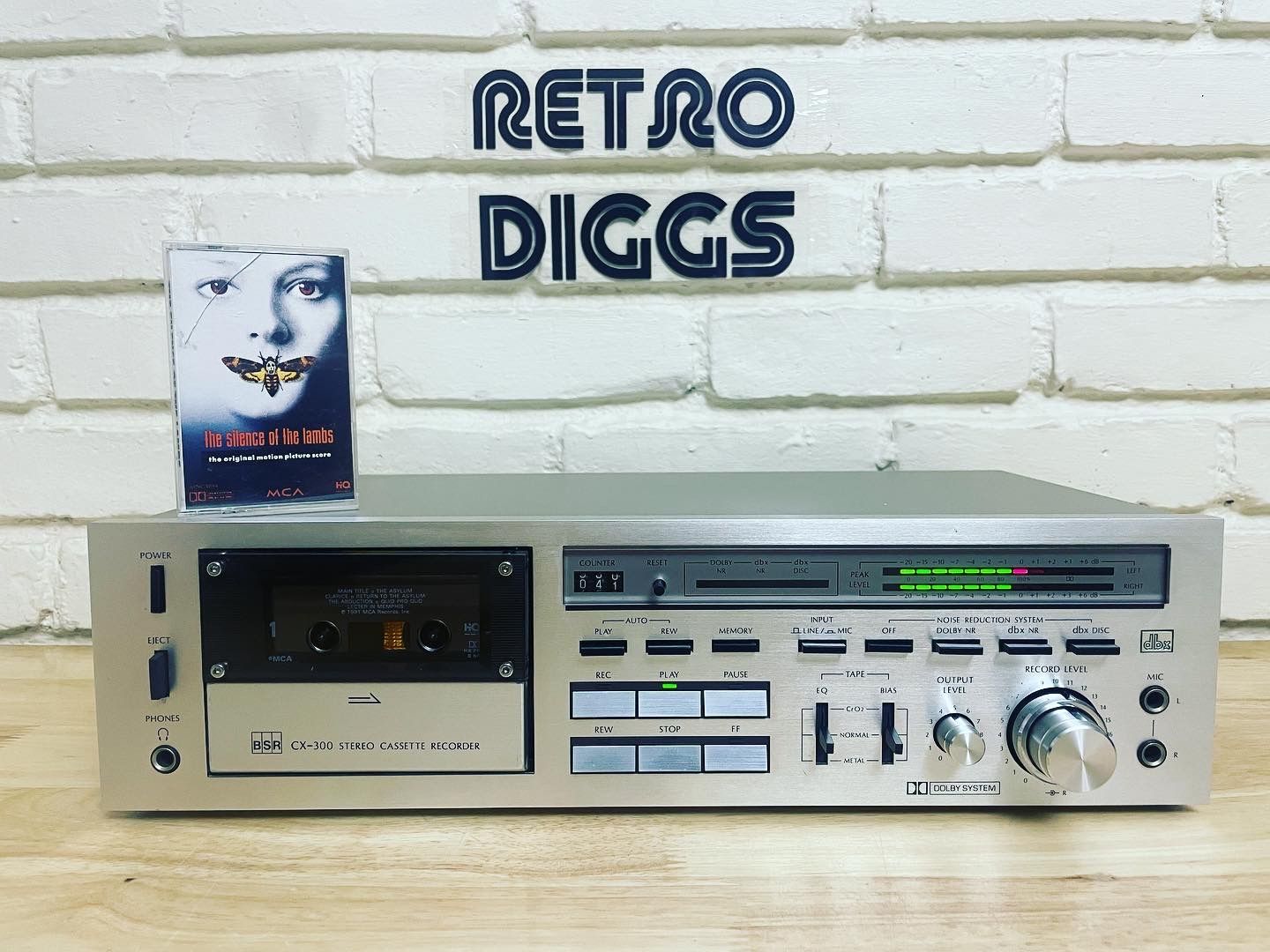 Vintage BSR CX 300 Cassette Deck (serviced/new belts) for Sale in ...