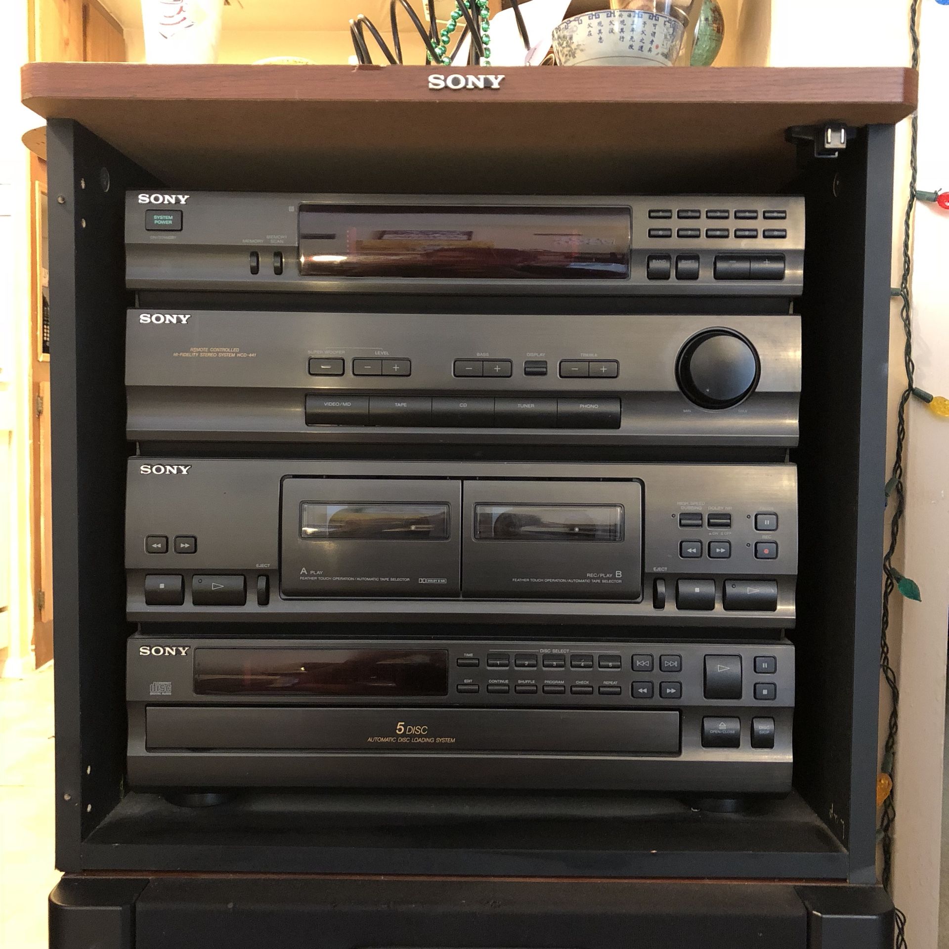 Retro Sony SEN-R4400 HiFi Stereo System for Sale in Austin, TX - OfferUp