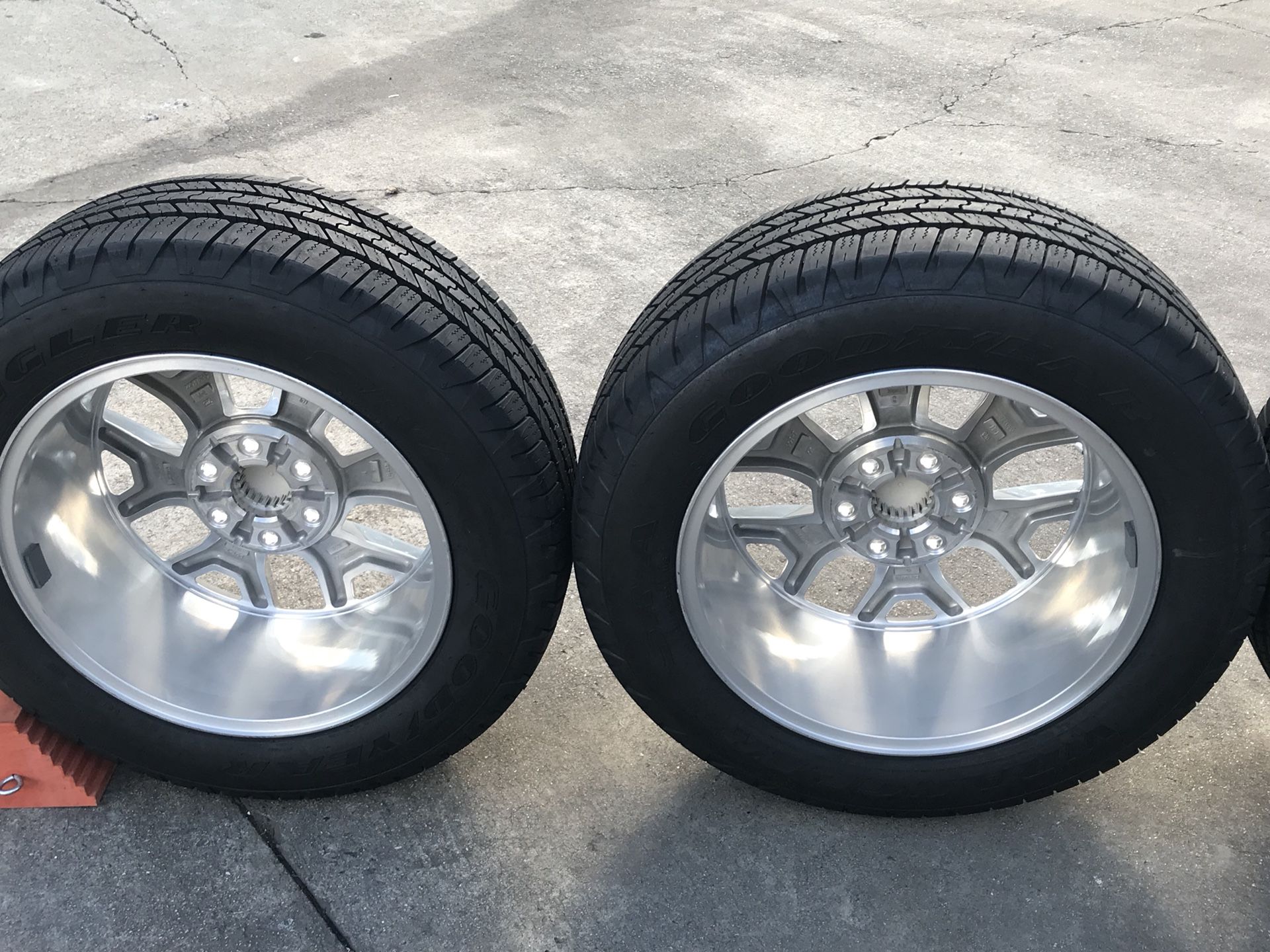 NEW OEM GMC Yukon Denali Sierra 22" Chrome Snowflake Wheels & Tires for ...