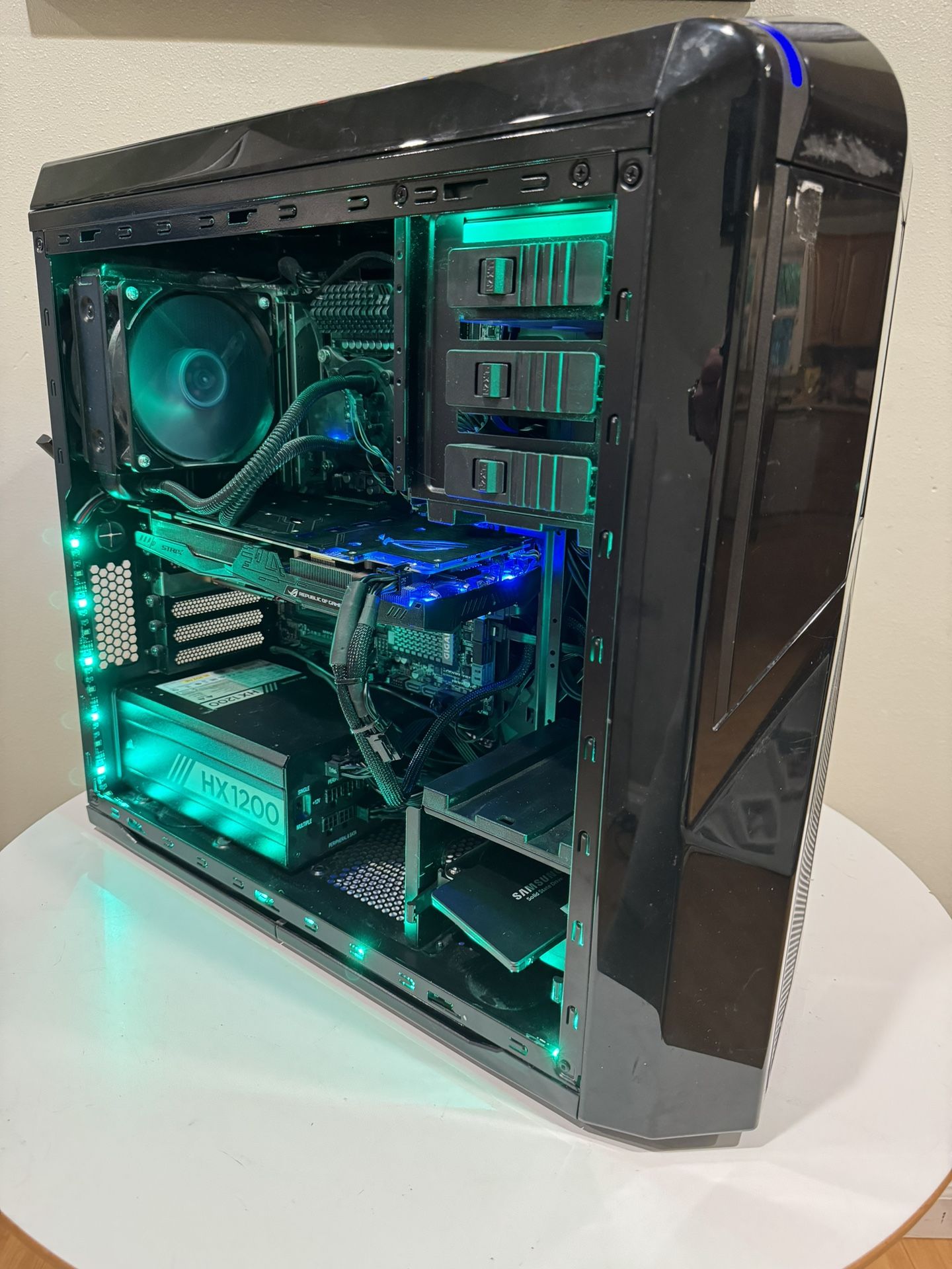 i7/32gb Ram/GTX 1070 Gaming PC Desktop Computer Windows 10 Pro VR READY ...