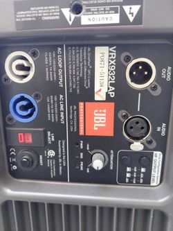 JBL speakers VRX932 LAP for Sale in City Of Industry, CA - OfferUp