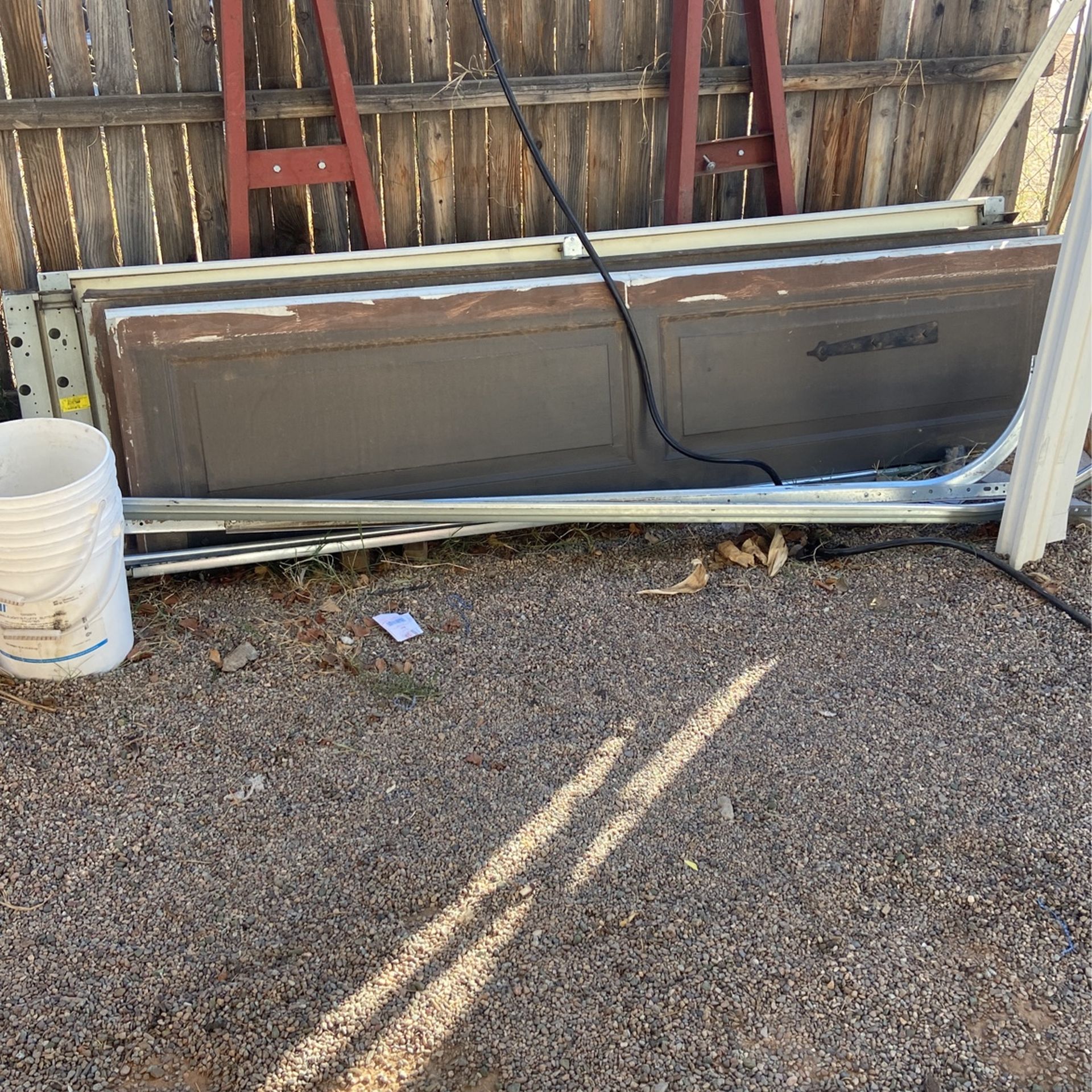 Used garage door 9 foot wide for Sale in Mesa, AZ - OfferUp