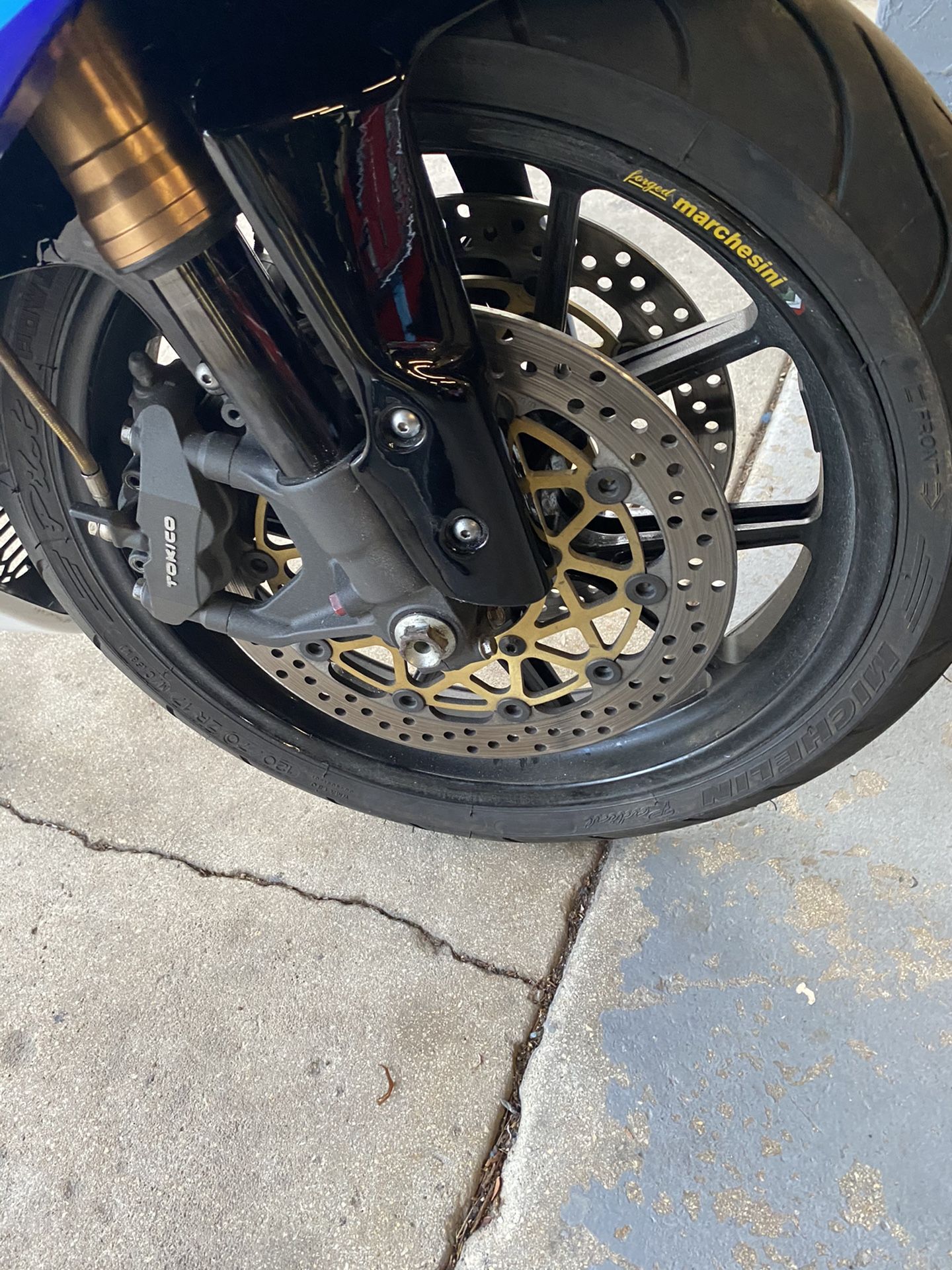 2005 2006 2007 2008 Suzuki Gsxr 1000 Marchesini Forged Wheels Brembo ...