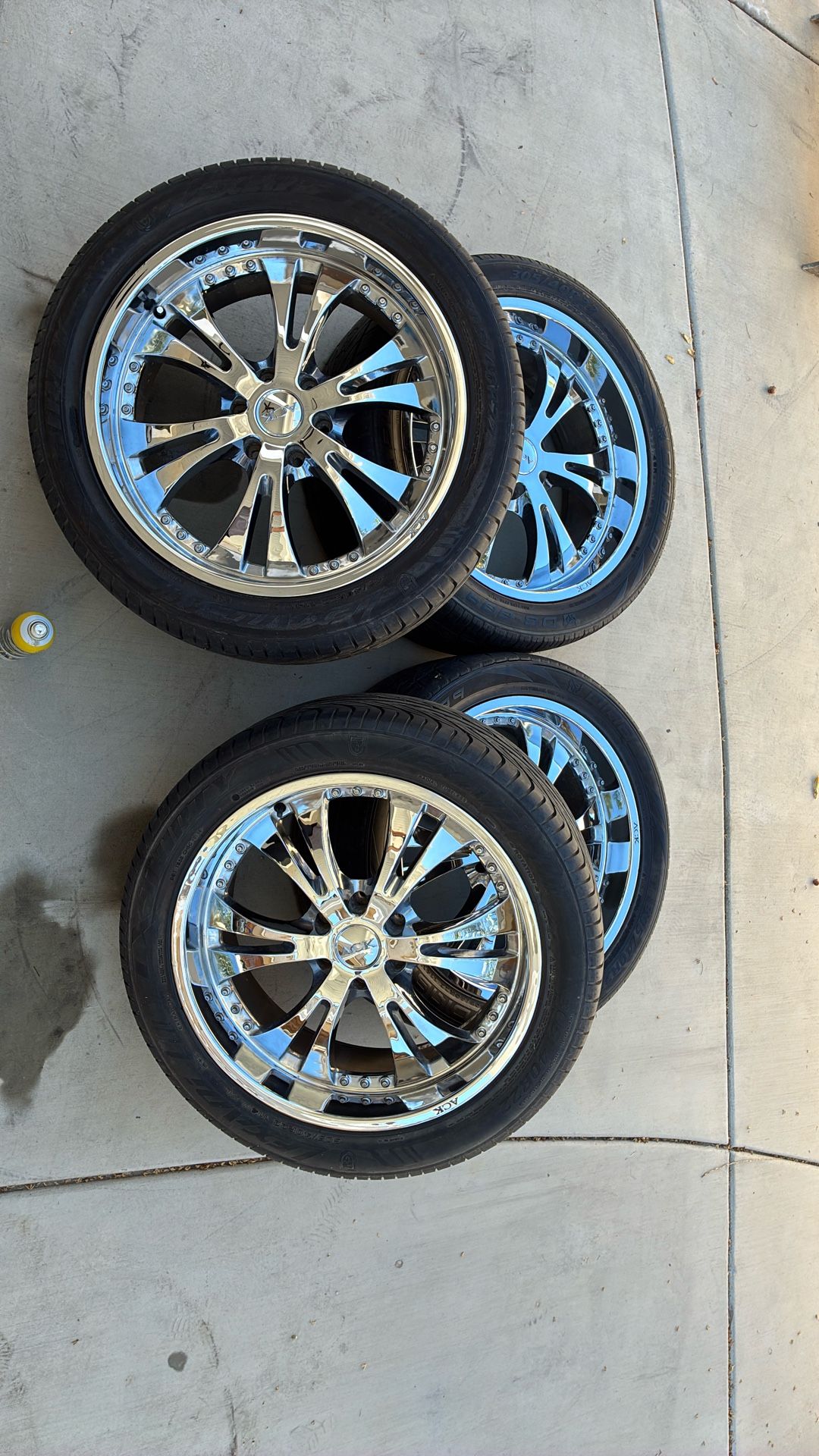 22 Inch Rims And Tires for Sale in Hemet, CA - OfferUp