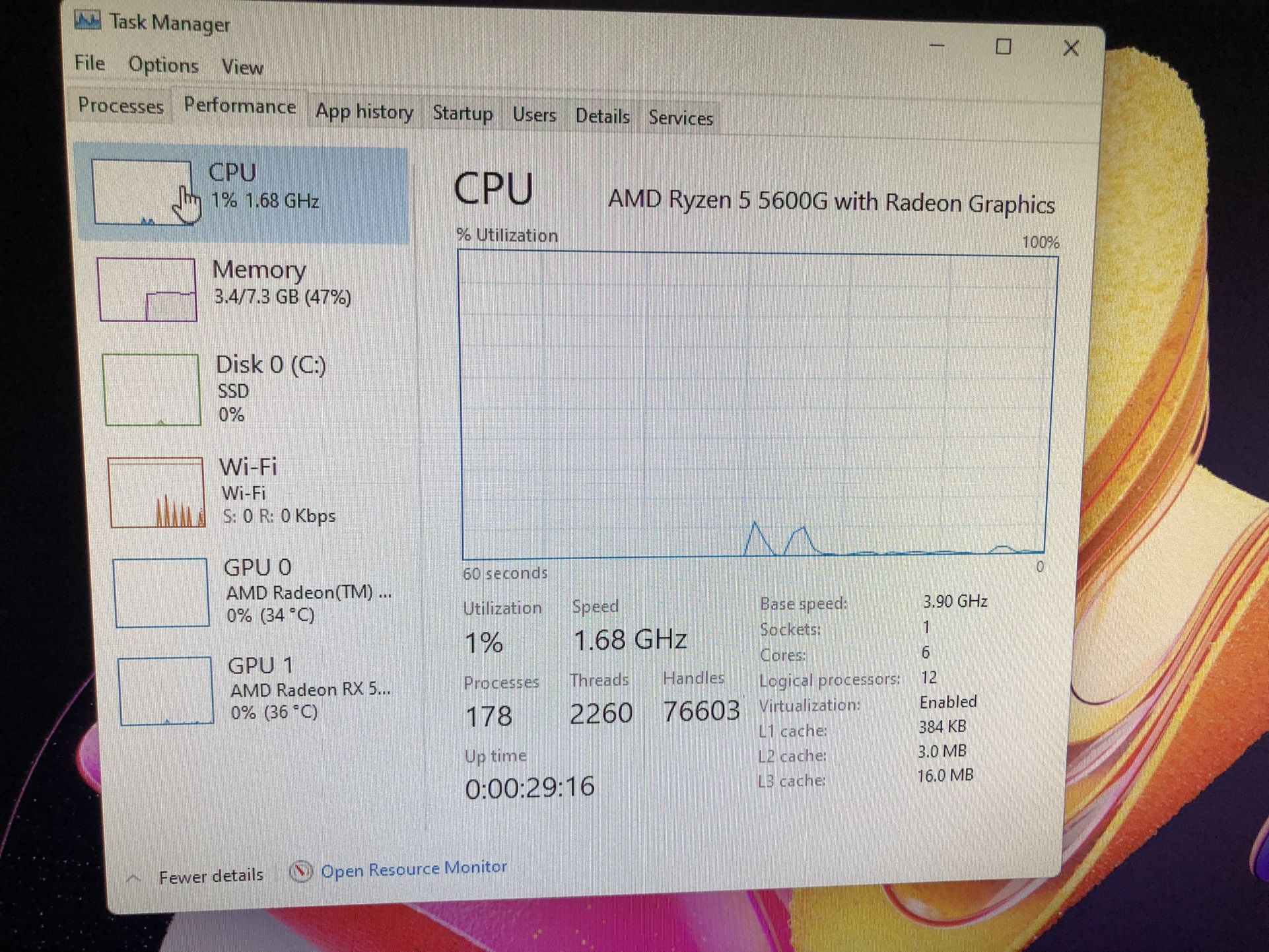 HP Pavilion R5 Gaming Desktop Pc Ryzen 5600g Radeon Rx5500 Tg01-2003w ...