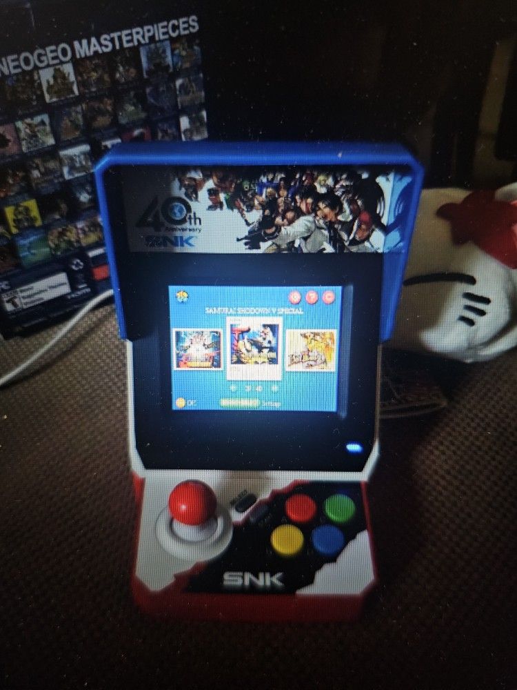 SNK Neo Geo Mini 40 Games Console Like New Condition for Sale in Los ...