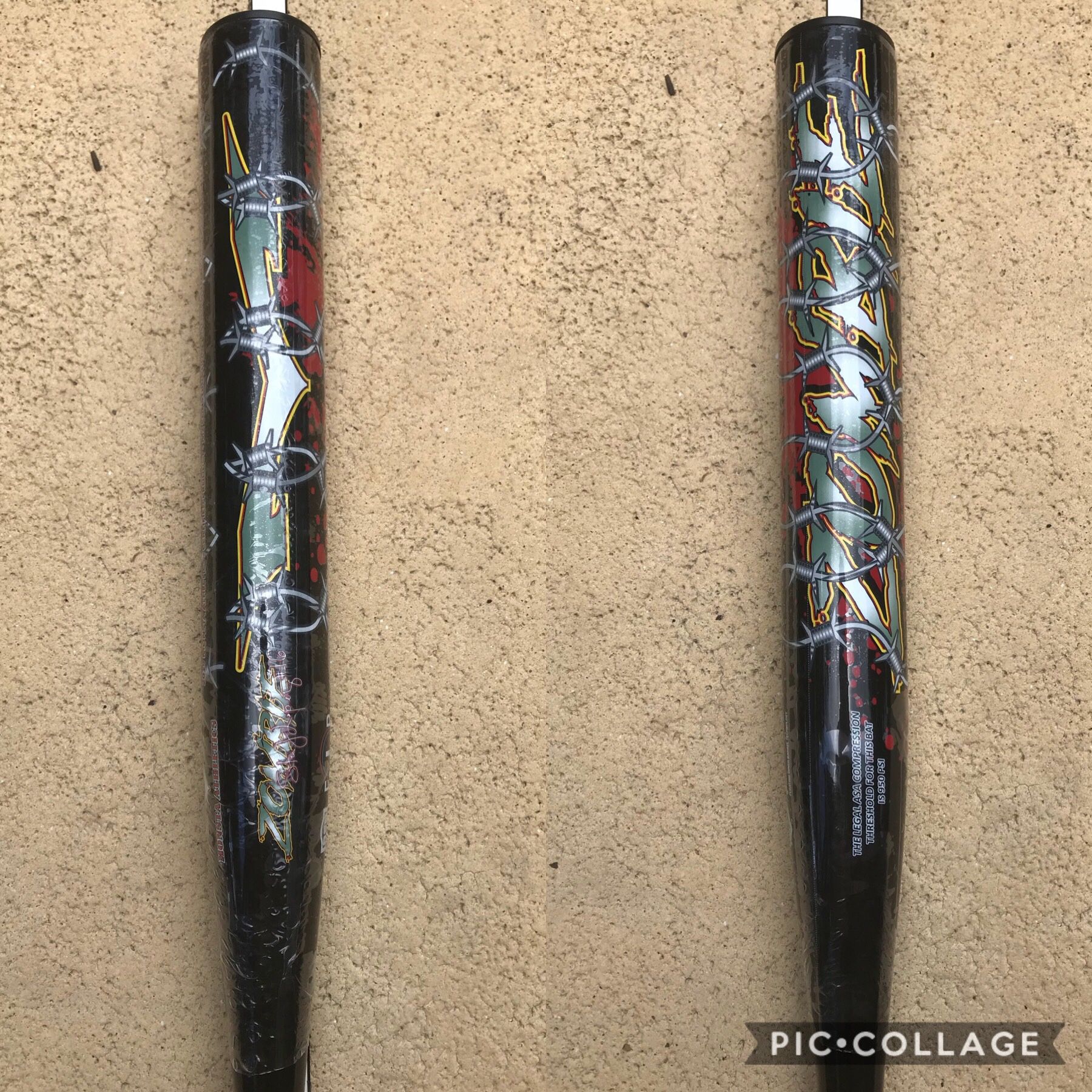 2019 Monsta Zombie ASA Slowpitch Softball Bat BRAND NEW IN WRAPPER ...