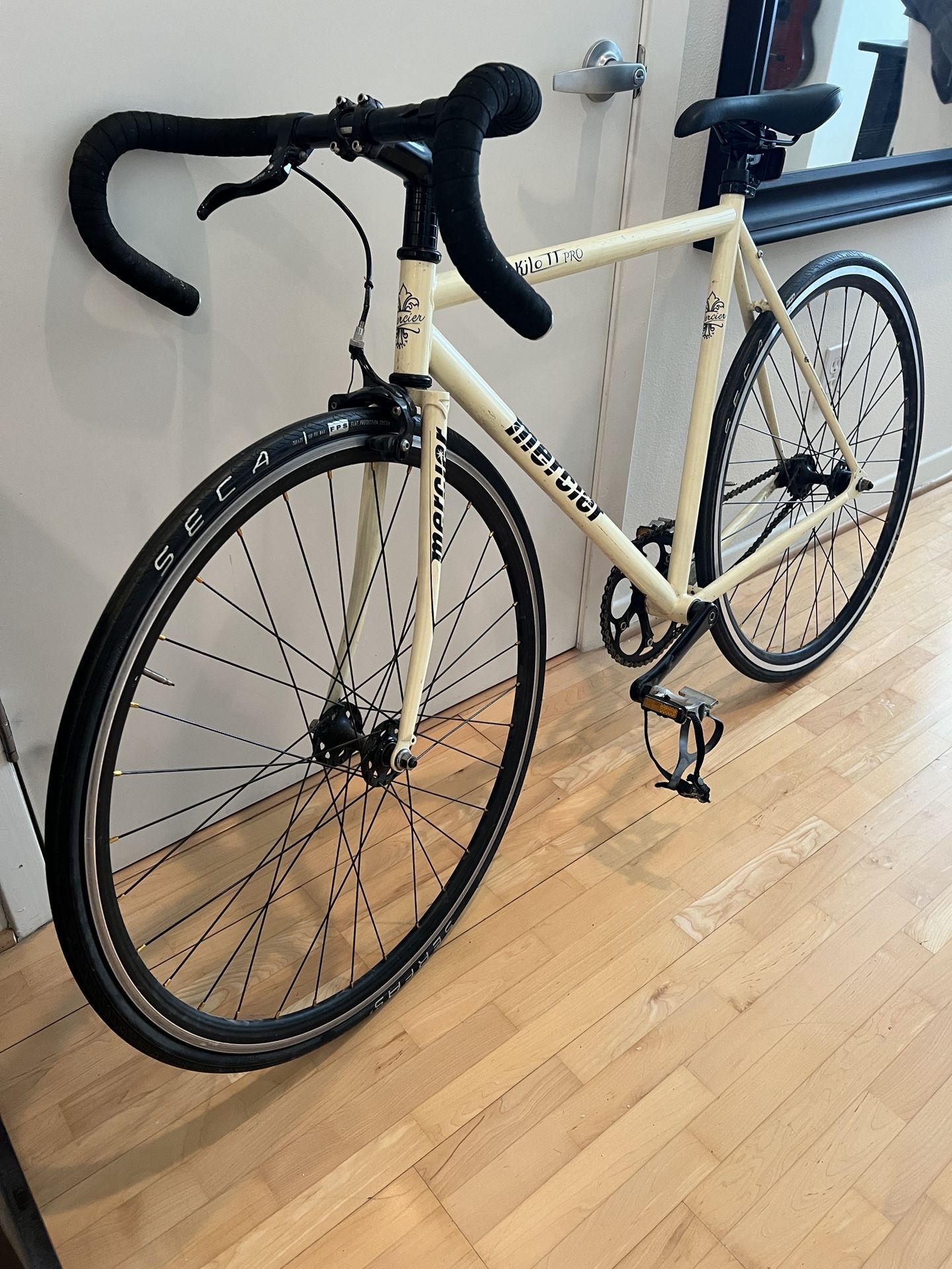 Mercier Kilo TT Pro - Single Fixed Gear Bike - White for Sale in ...