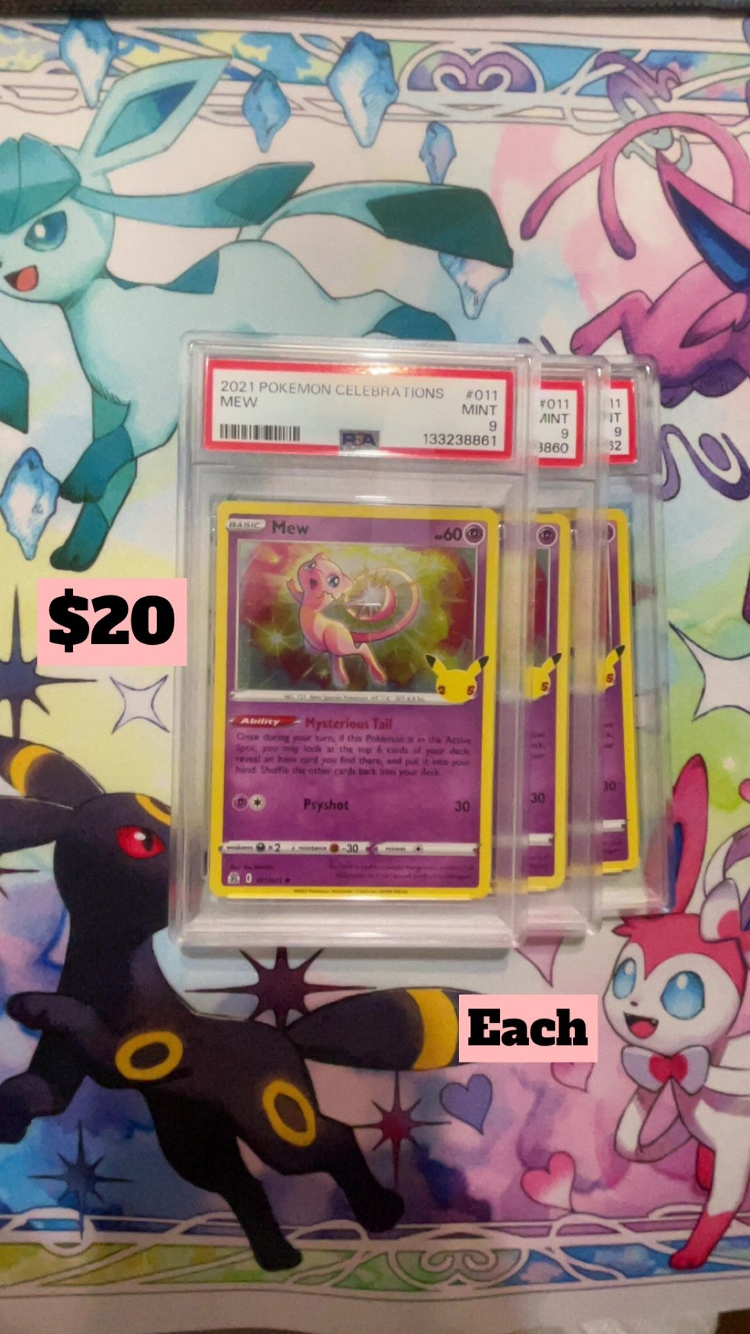 PSA Pokemon Mew for Sale in Anaheim, CA - OfferUp