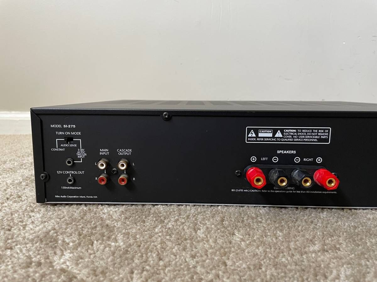 Niles SI-275 2 Channel Home Stereo Power Amplifier Amp for Sale in ...