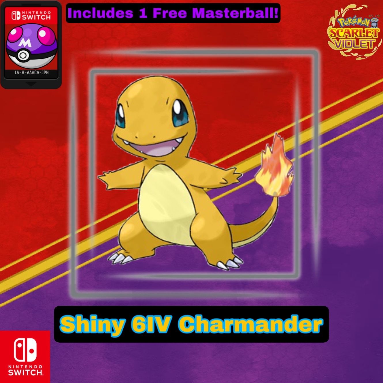 Pokemon Shiny Charmander Card
