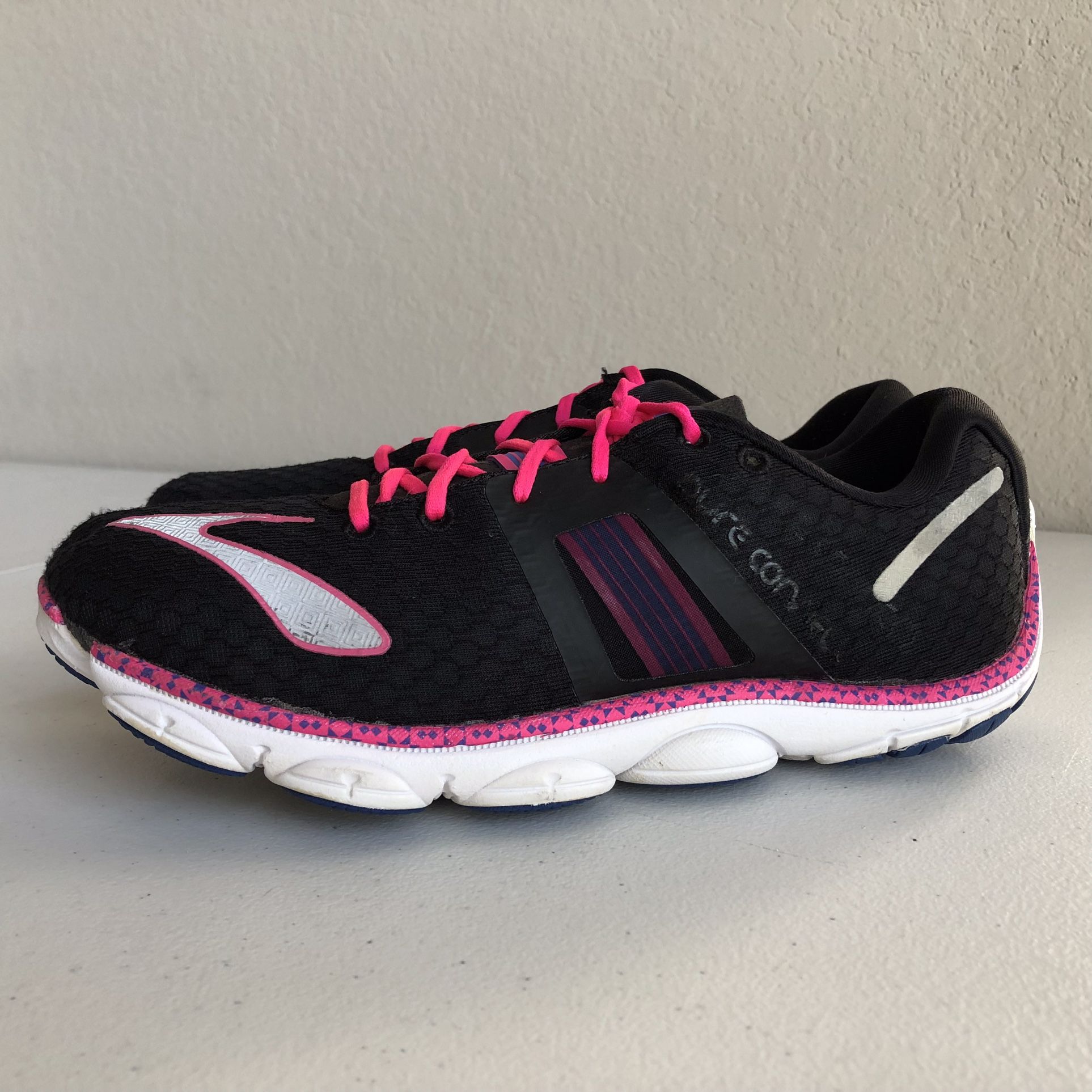 Brooks Womens Pure Connect 4 Running Shoes Black 1201761B051 Mesh Low ...