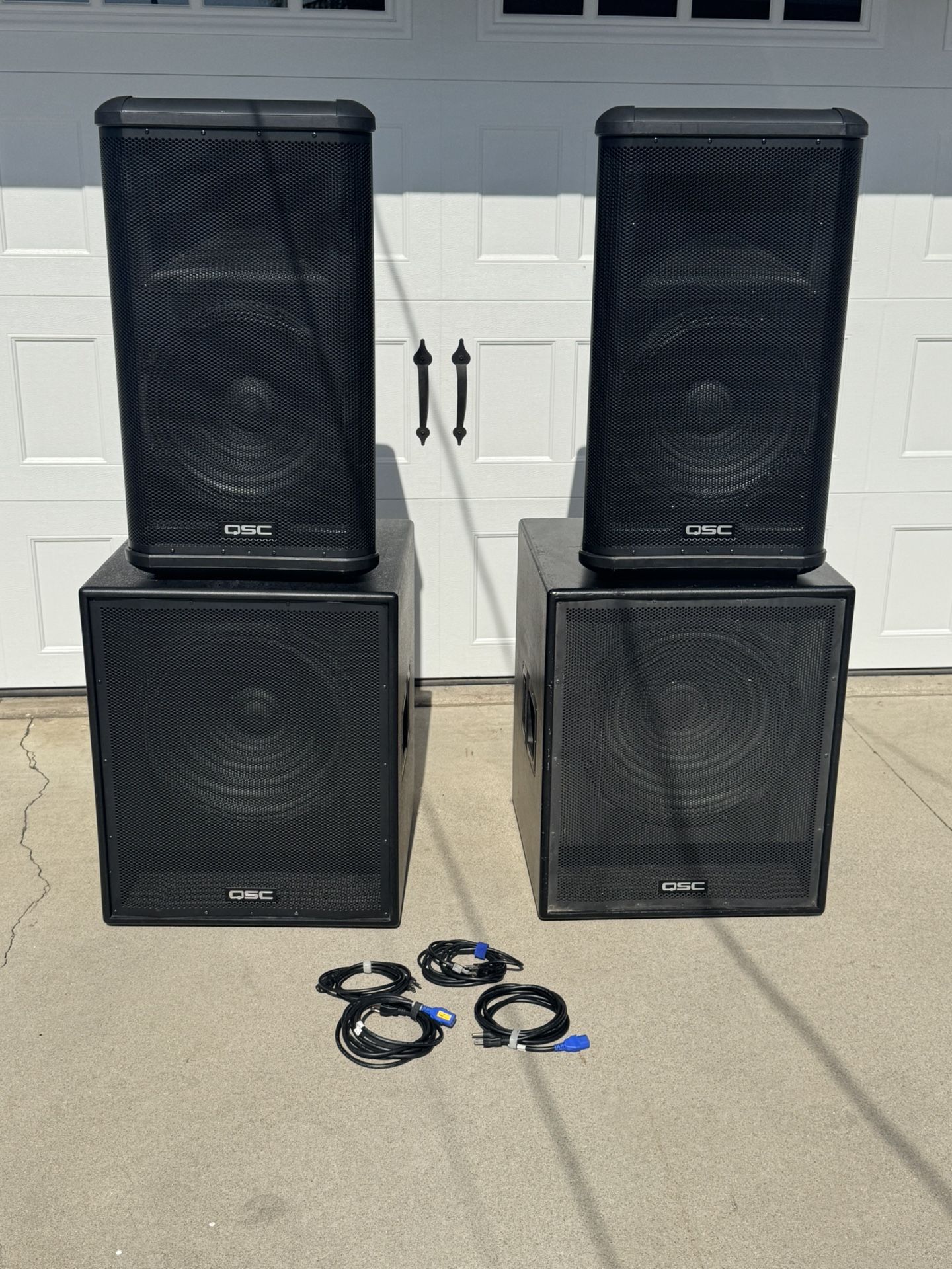 QSC HPR Pre-Amp Loudspeaker Set for Sale in Downey, CA - OfferUp