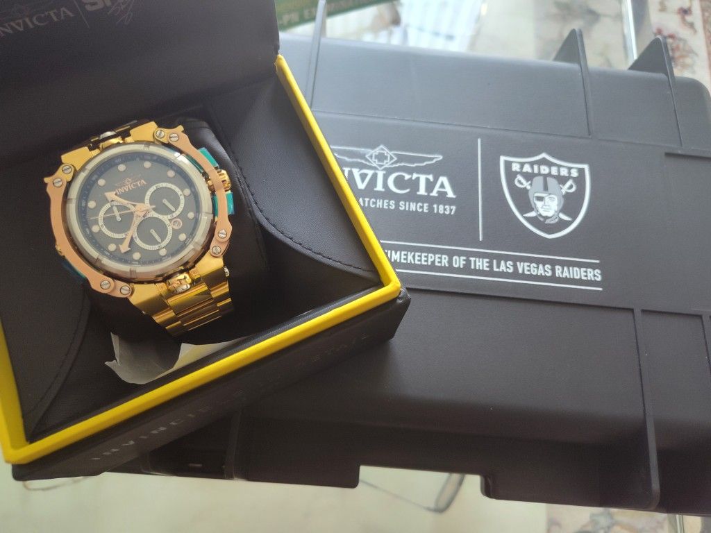 Watches Invicta Reserve Transatlantic Men's Watch - 53mm, Gold (43940 ...