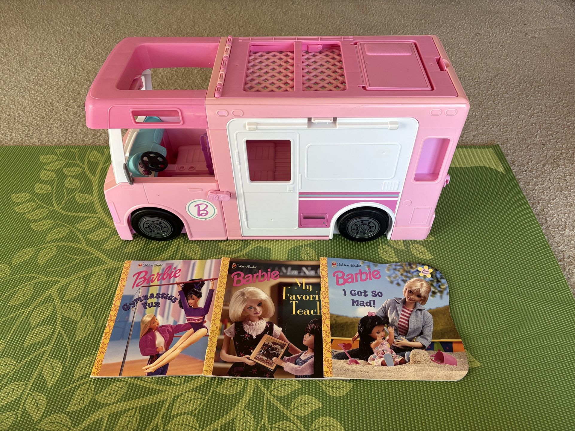 Extra Large 22.5” Barbie Camper Van + Free Barbie Books for Sale in San ...