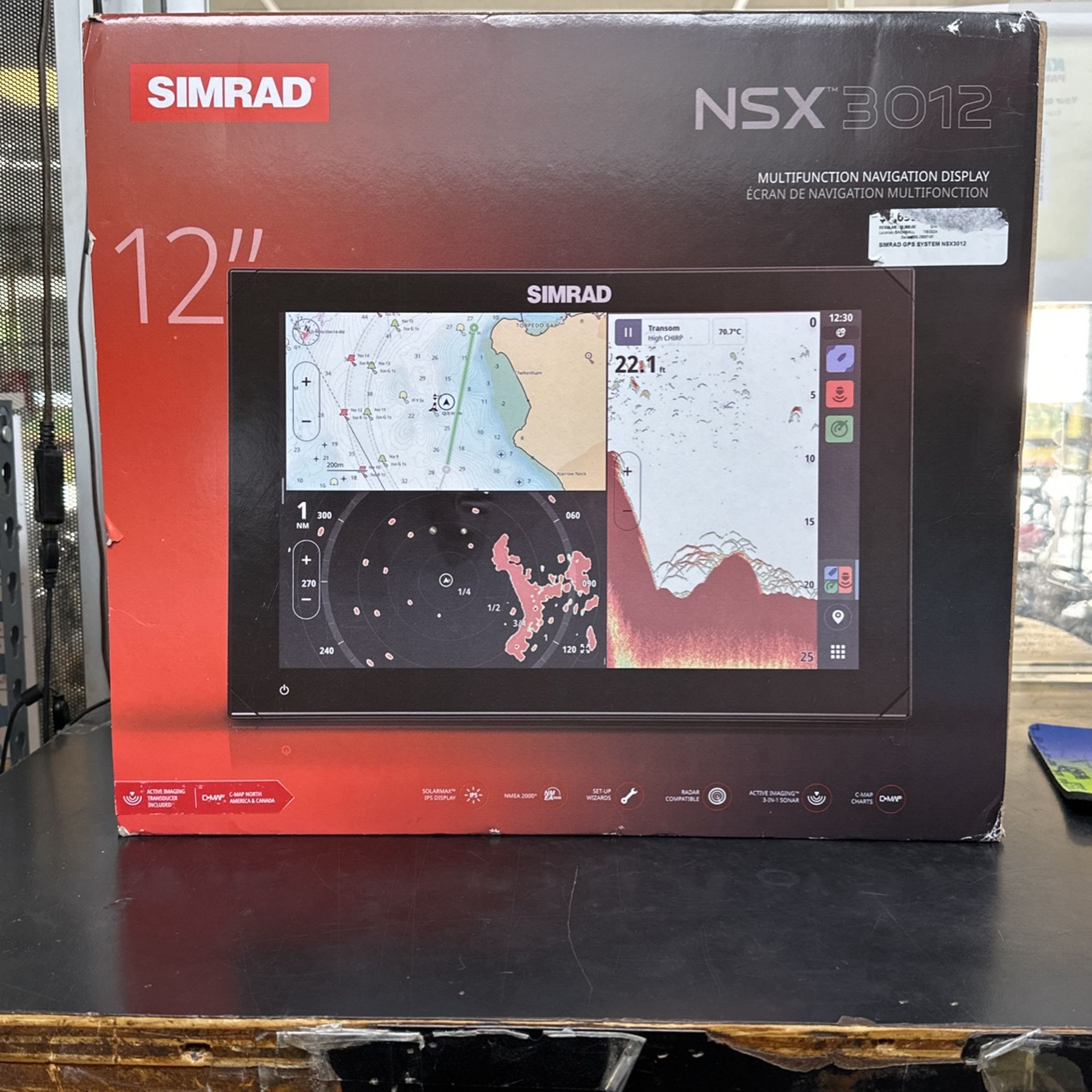 Simrad NSX3012 12 Inch Multifunction Navigation Display for Sale in ...