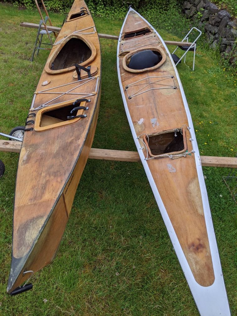 Vintage custom built wooden kayaks for Sale in Bonney Lake, WA - OfferUp