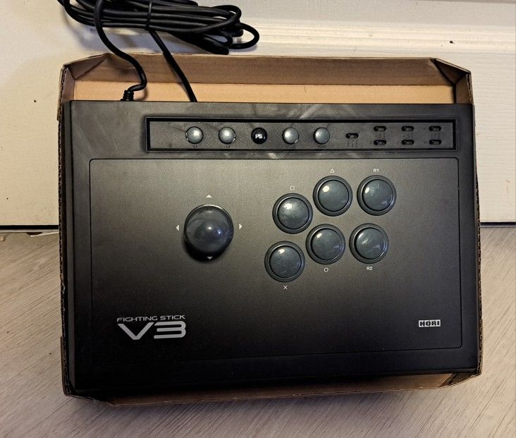 Sony Playstation 3 HORI Virtua Fighting Stick V3 Japan 1 Wk to US for ...
