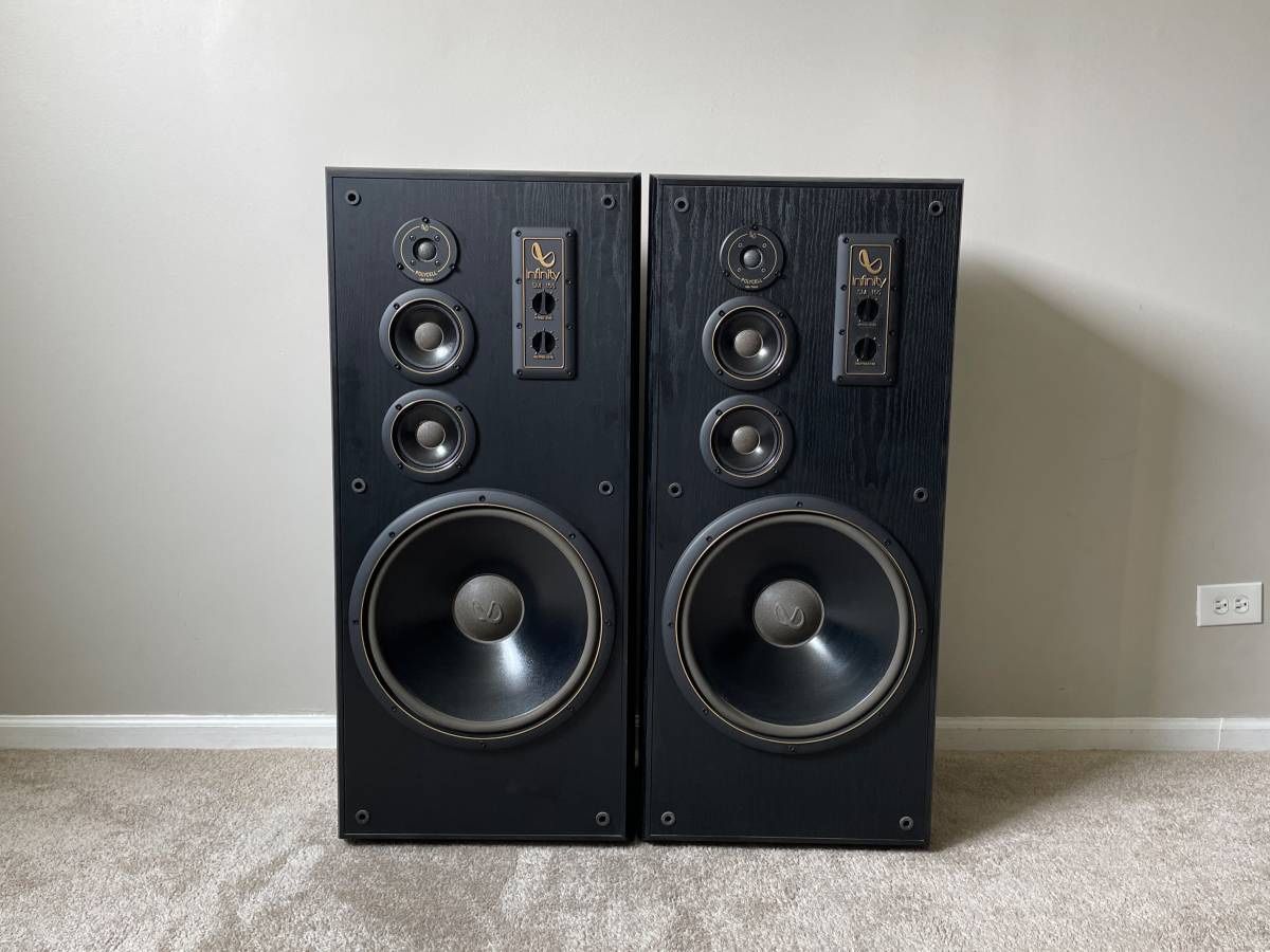 Infinity SM155 3 Way Home Floor Standing Vintage Speakers for Sale in ...