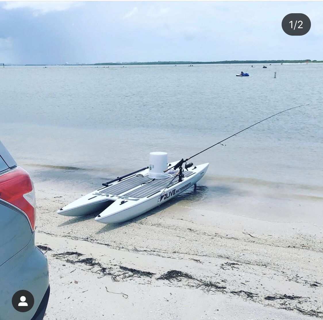 LIVE L2FISH 12’ paddle board for Sale in Dunedin, FL - OfferUp