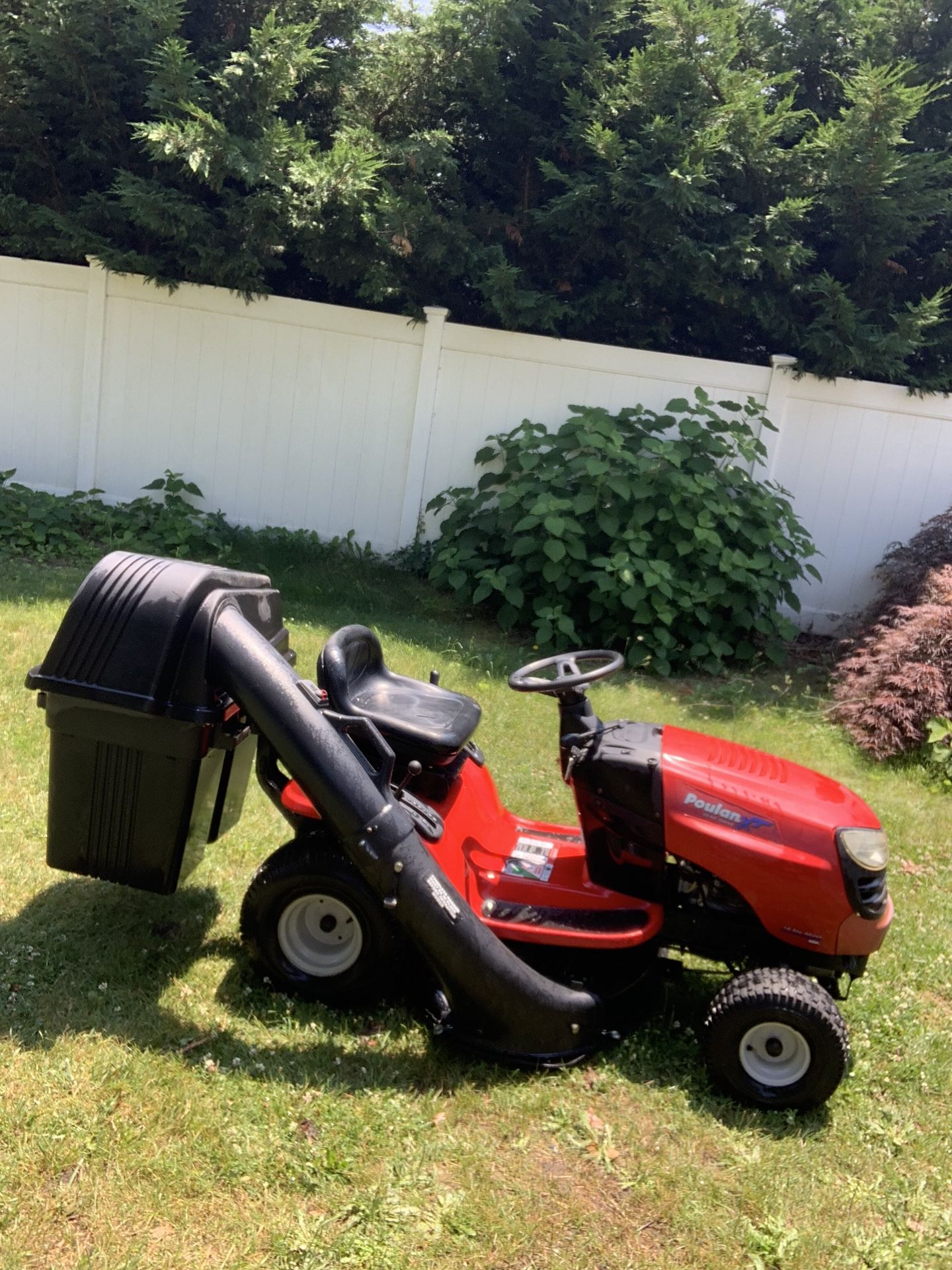 Poulan pro bagger store