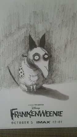 Frankenweenie Drawing