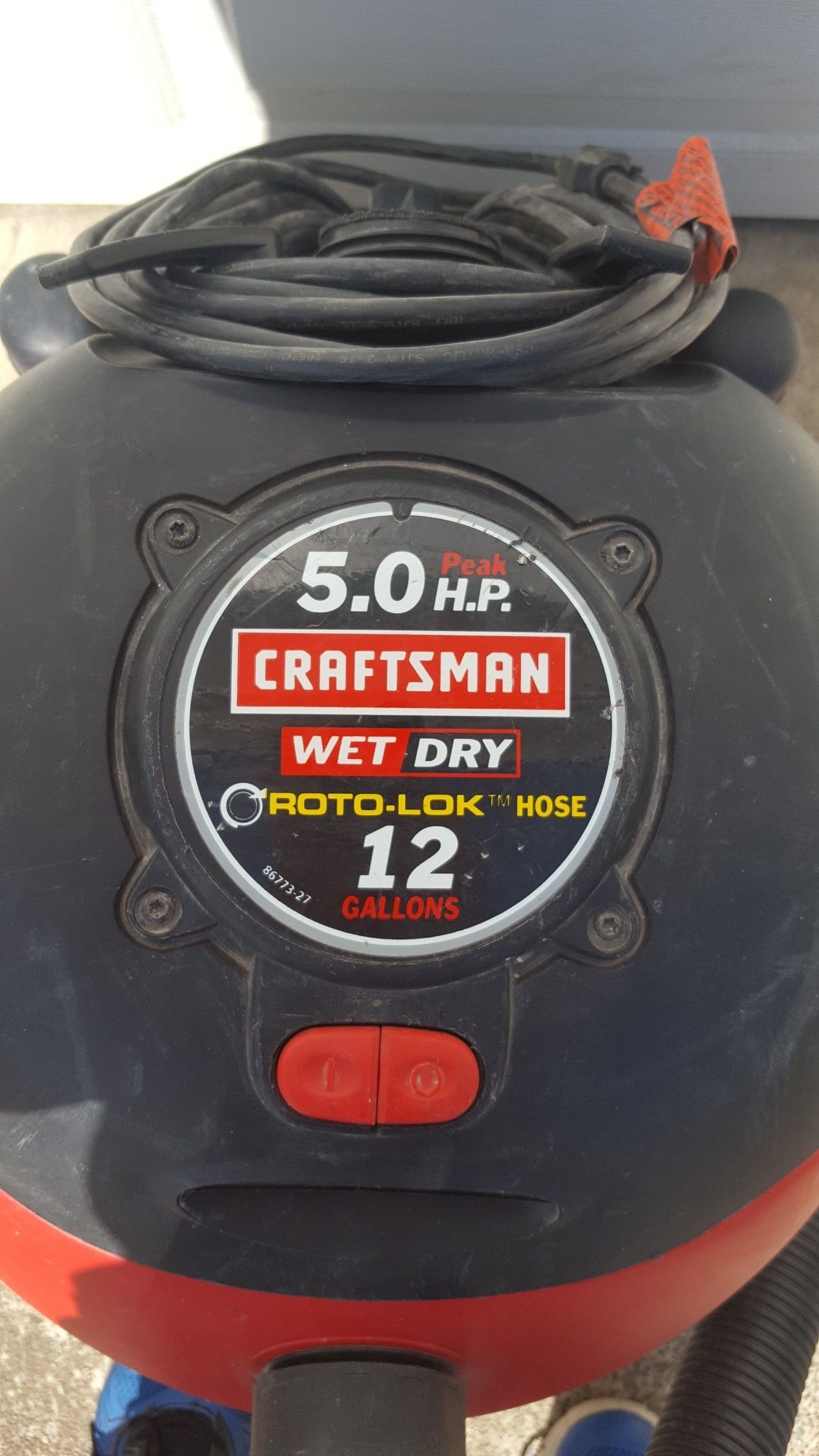 Craftsman Shop Vac 12 Gal. 5 hp for Sale in Salem, OR - OfferUp