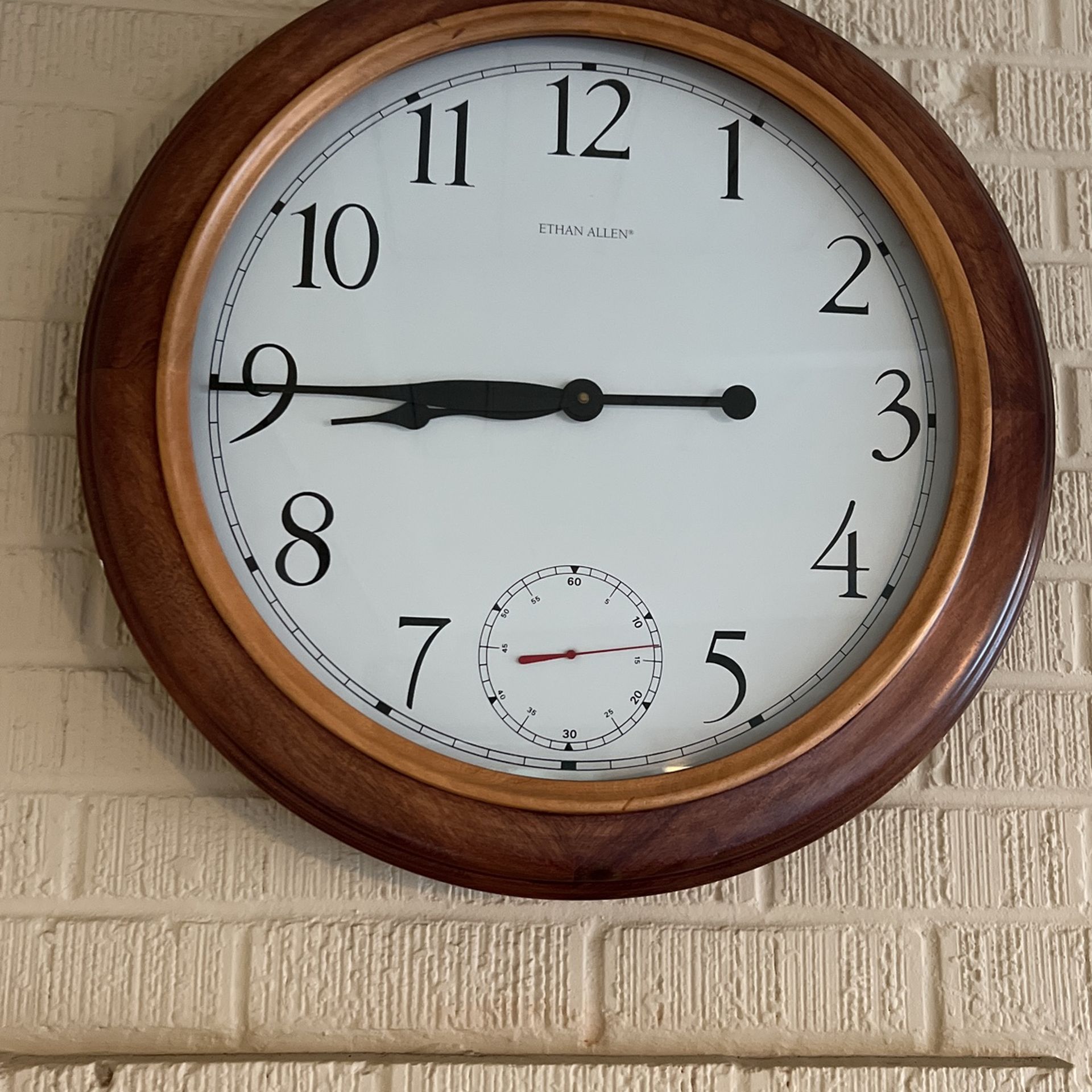 Ethan Allen Large Wall Clock for Sale in La Mesa, CA - OfferUp