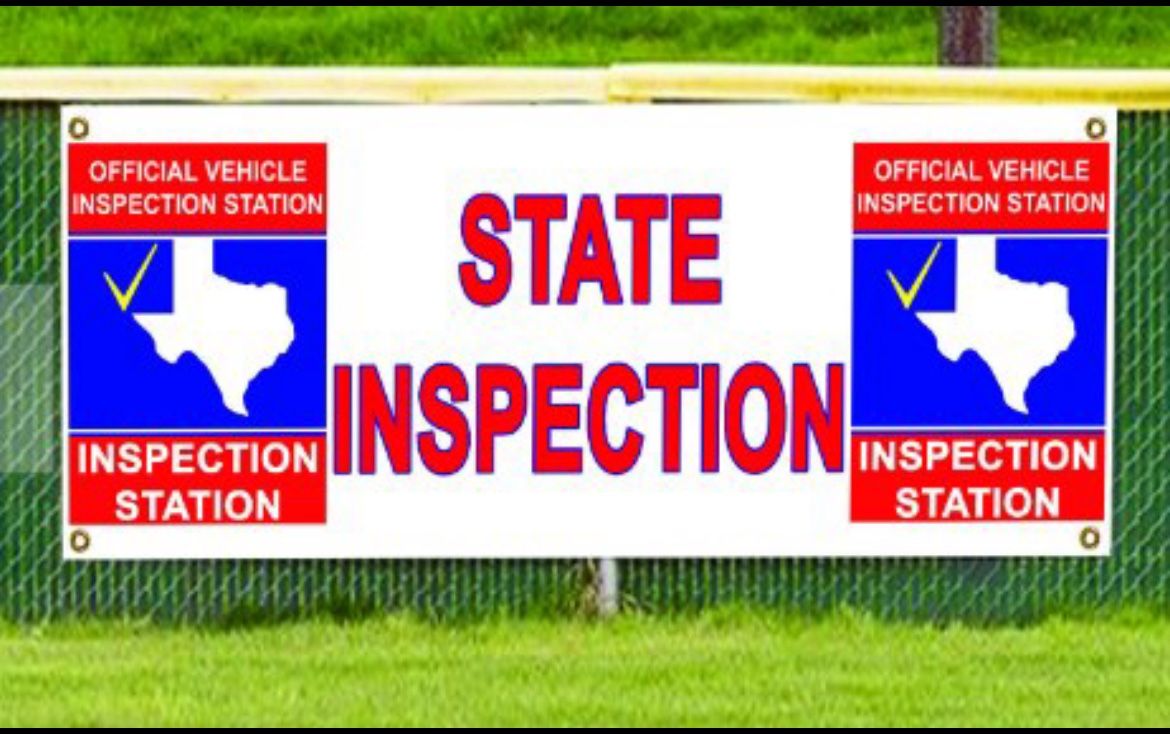 STATE INSPECTION BANNER SALE for Sale in Houston, TX - OfferUp